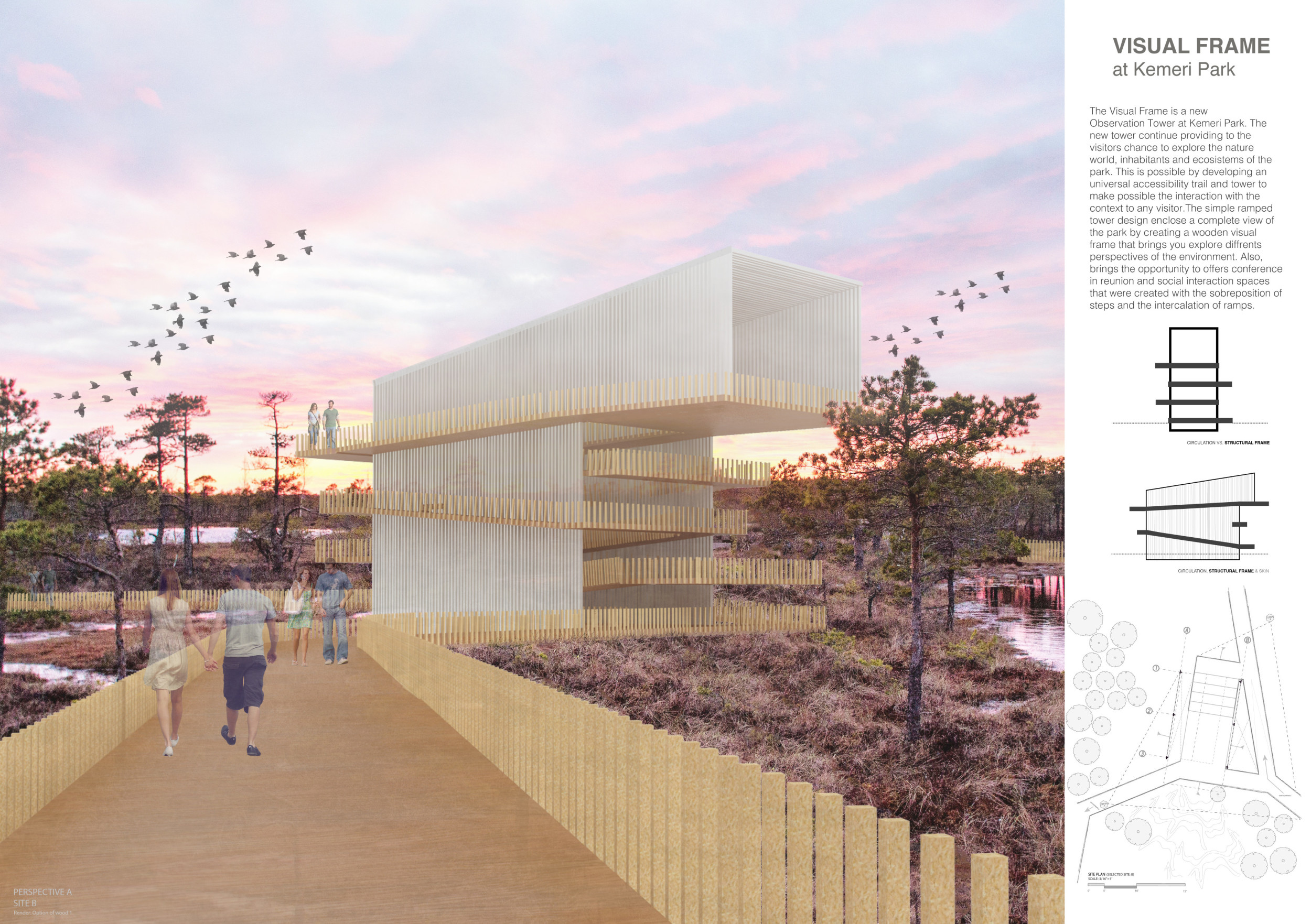 Architecture project // Framed Views of Nature Through Cantilevered ...