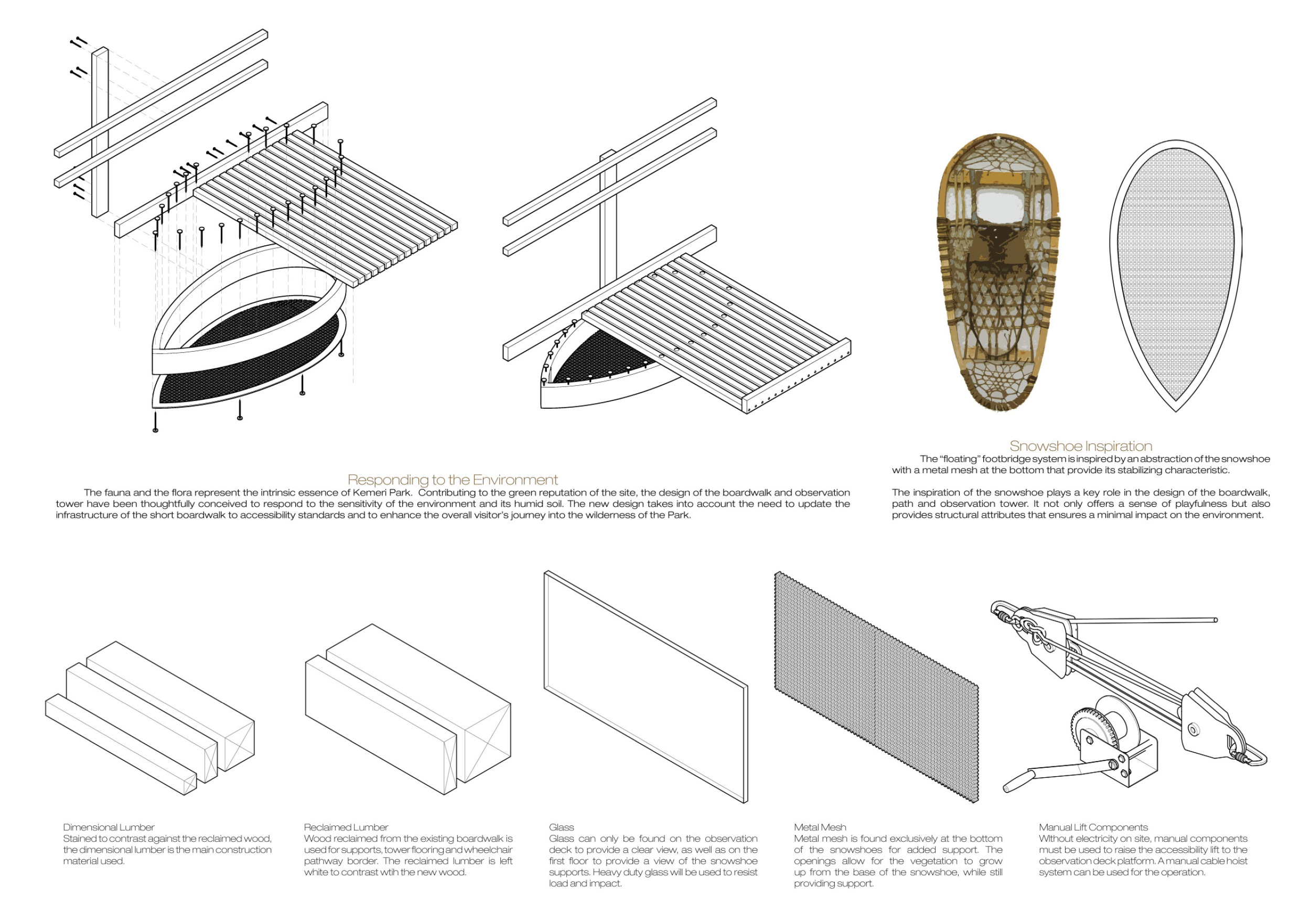 Architecture project // Floating Observation Tower Featuring Reclaimed ...