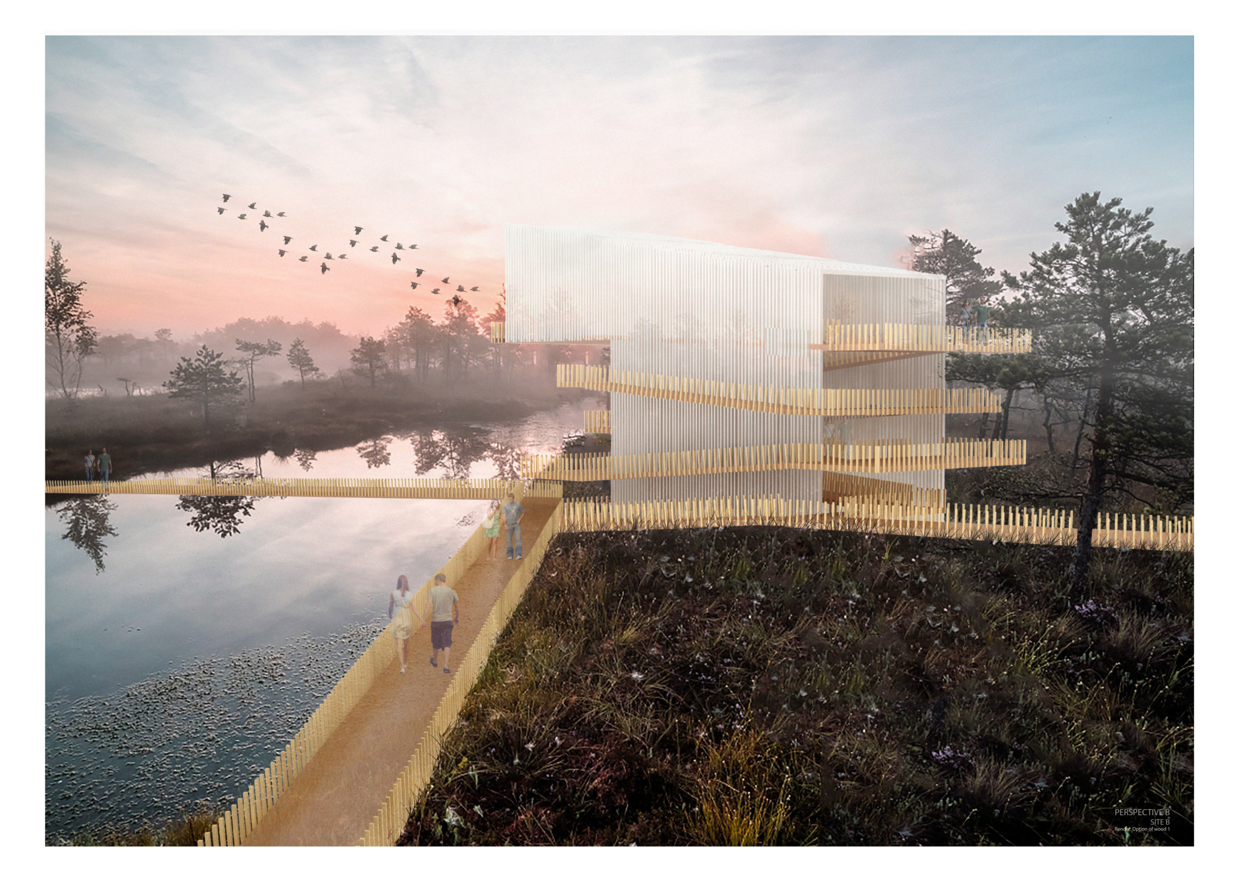Architecture project // Framed Views of Nature Through Cantilevered ...