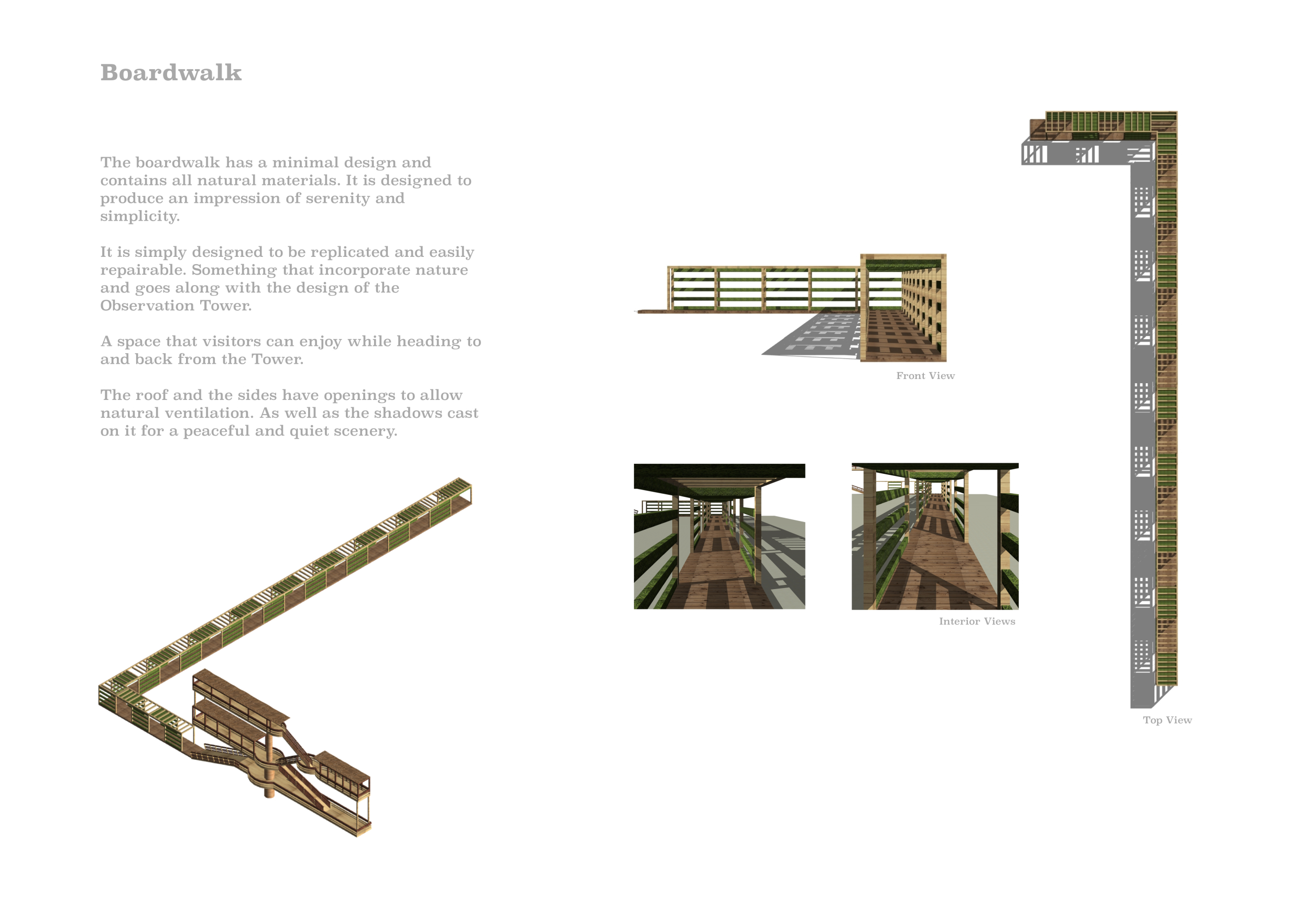 Architecture project // Bamboo Ramps Elevate Natural Observation in ...