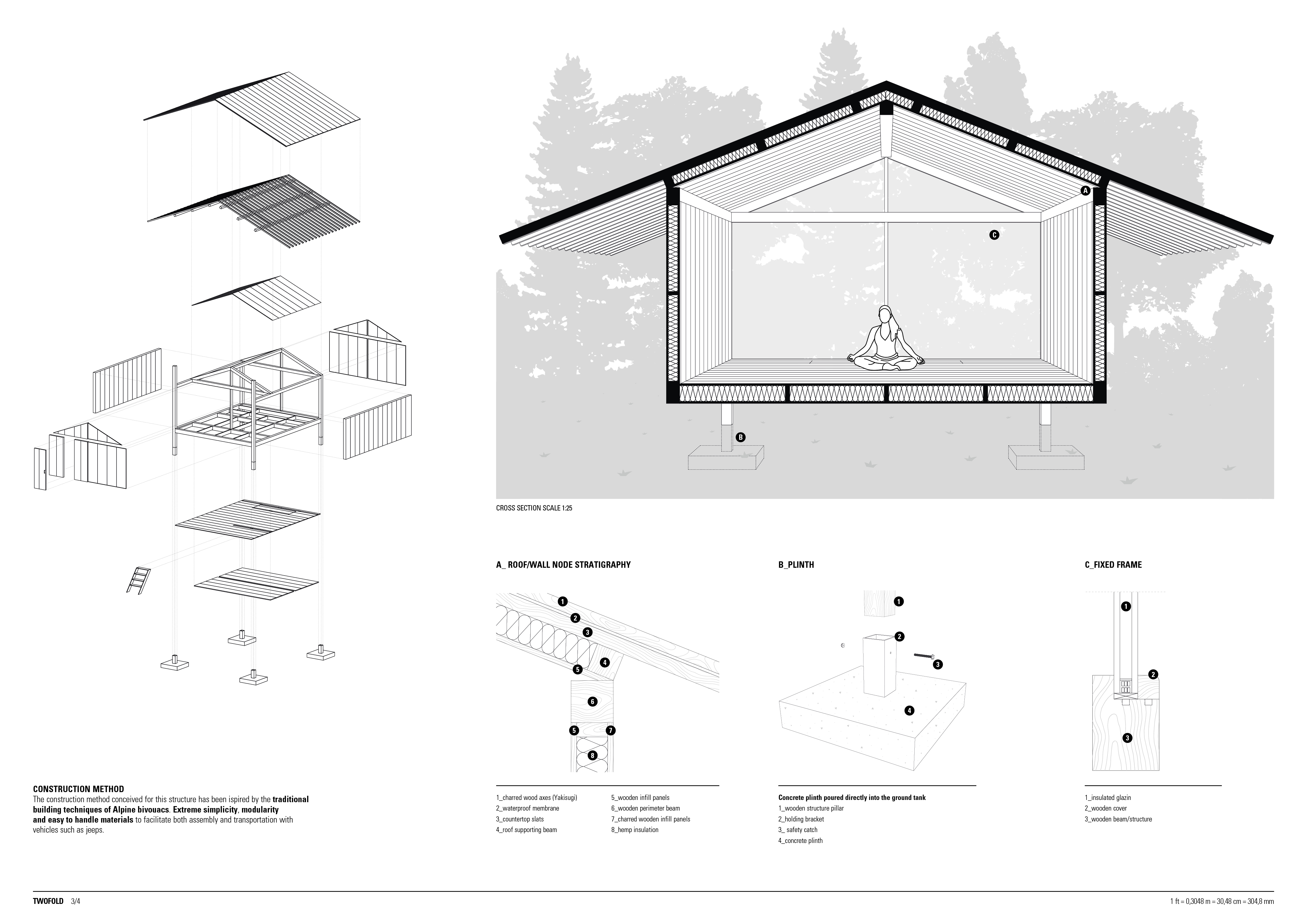 Architecture project // Local Timber Bivouac Inspired by Maori Wharenui ...