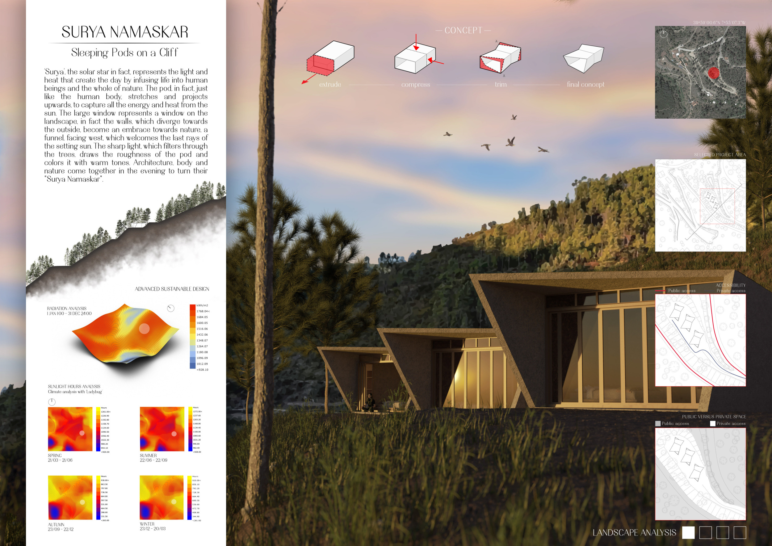 Architecture project // Embracing Nature with Hemp-Lime and Oak in a ...