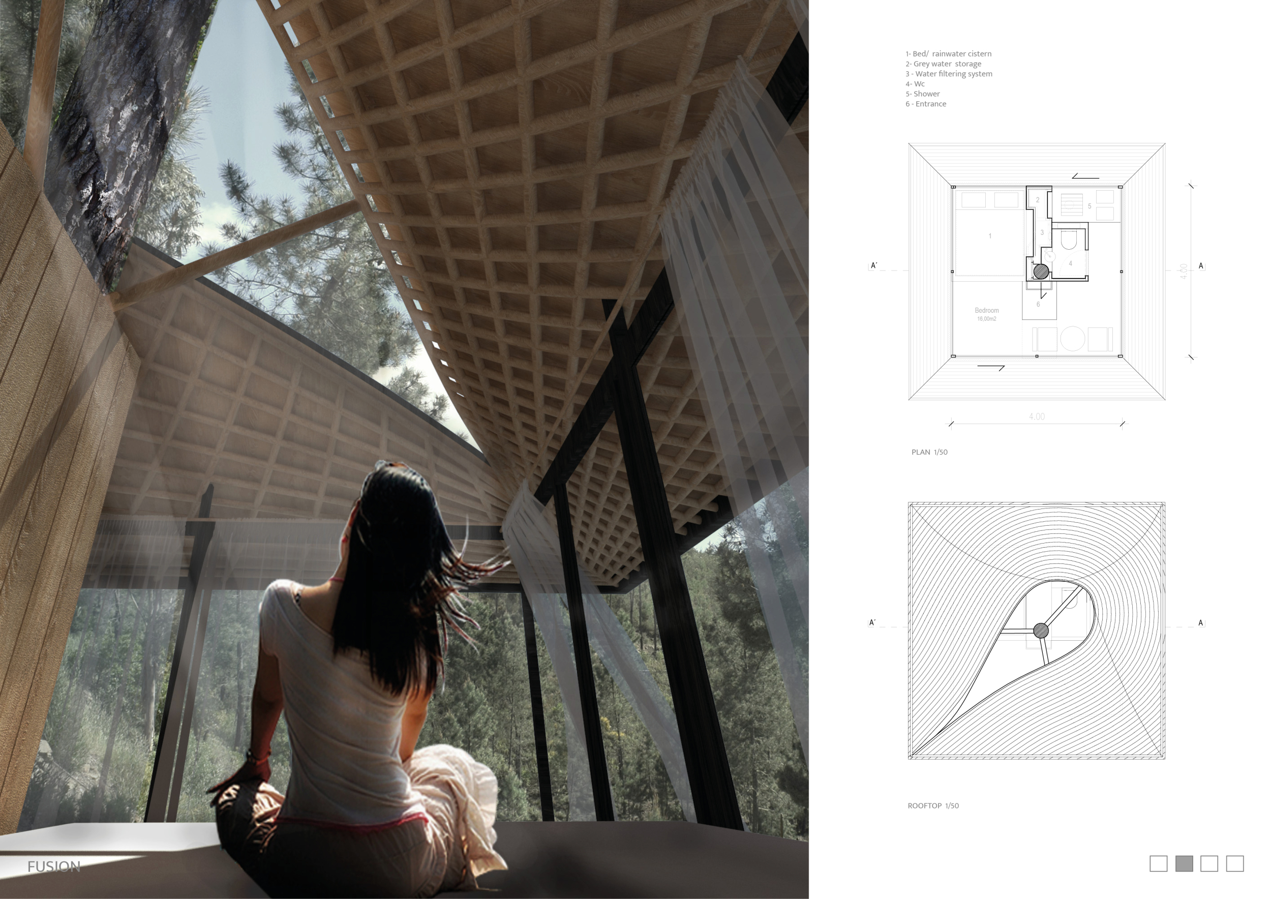 Architecture project // Charred Wood Cladding and Natural Ventilation ...