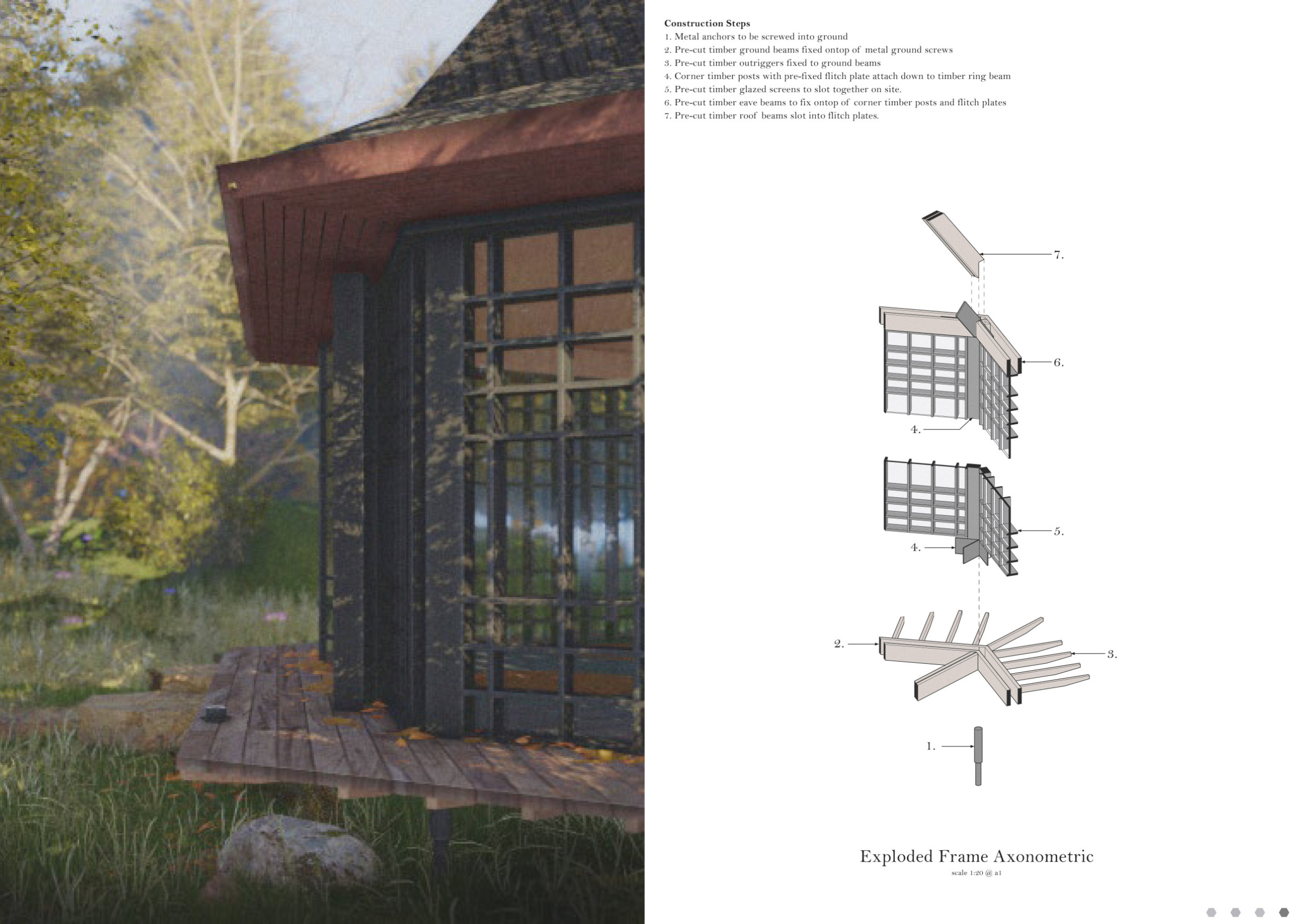 Architecture project // Engaging Community Space Featuring Cork and ...