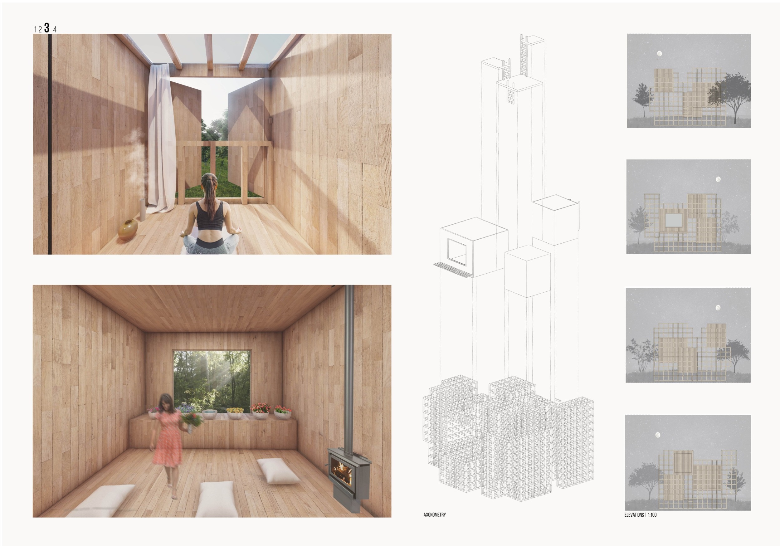 Architecture project // Oregon Wood Cabins Embracing Nature for ...