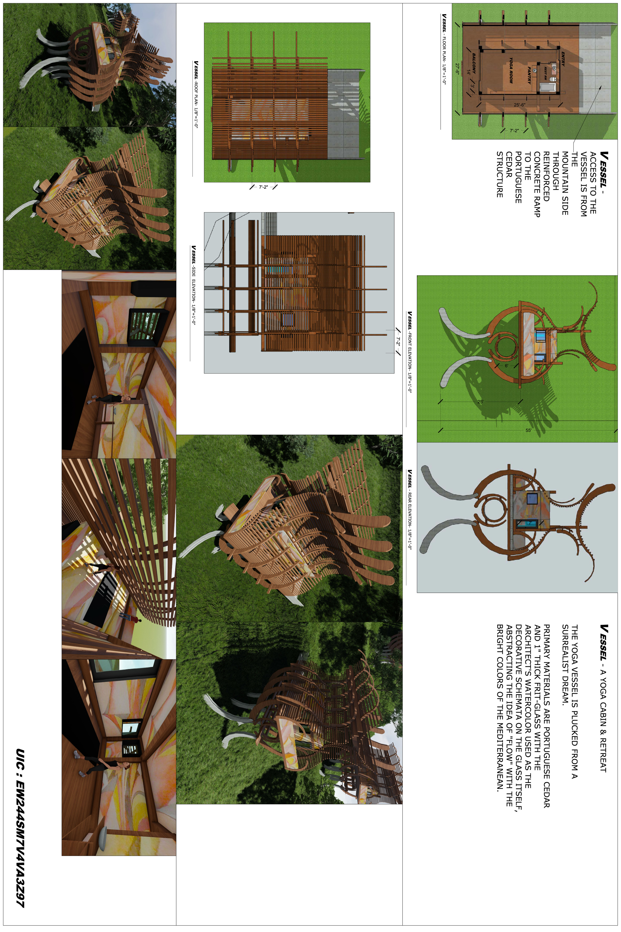Architecture project // Flowing Spaces Crafted with Frit-Glass and ...