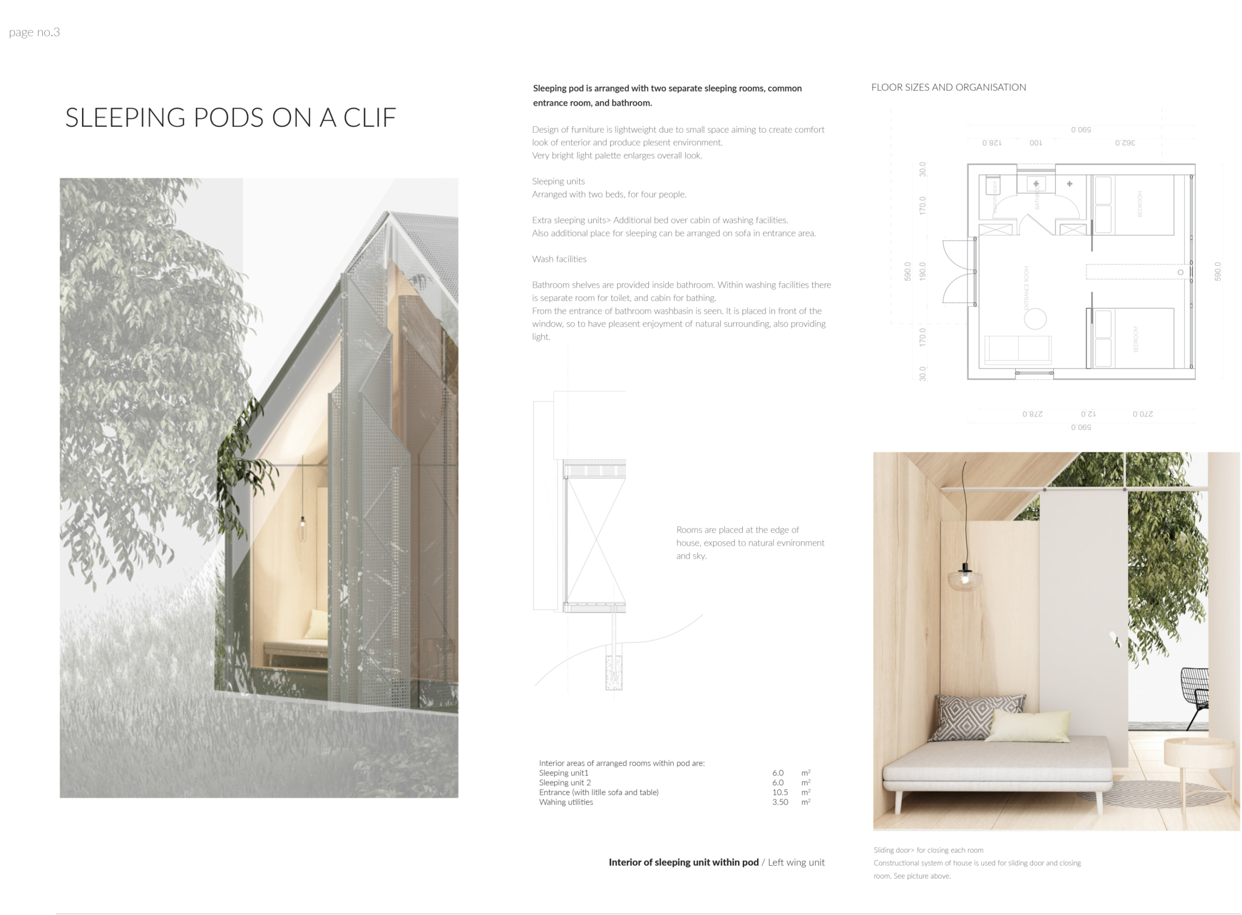 Architecture project // Perforated Facade and Openable Wings in a ...