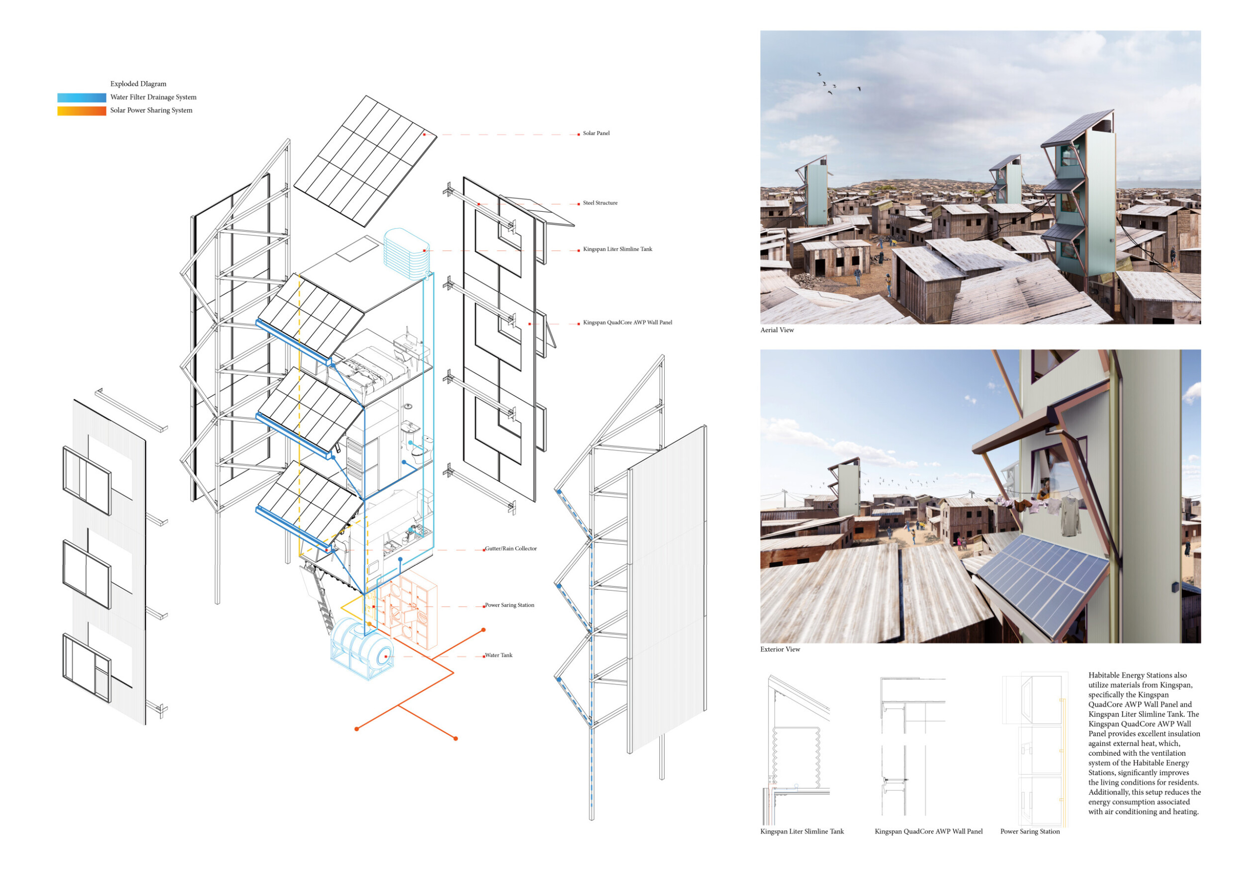 Architecture project // Vertical Structures Featuring Reclaimed Wood ...