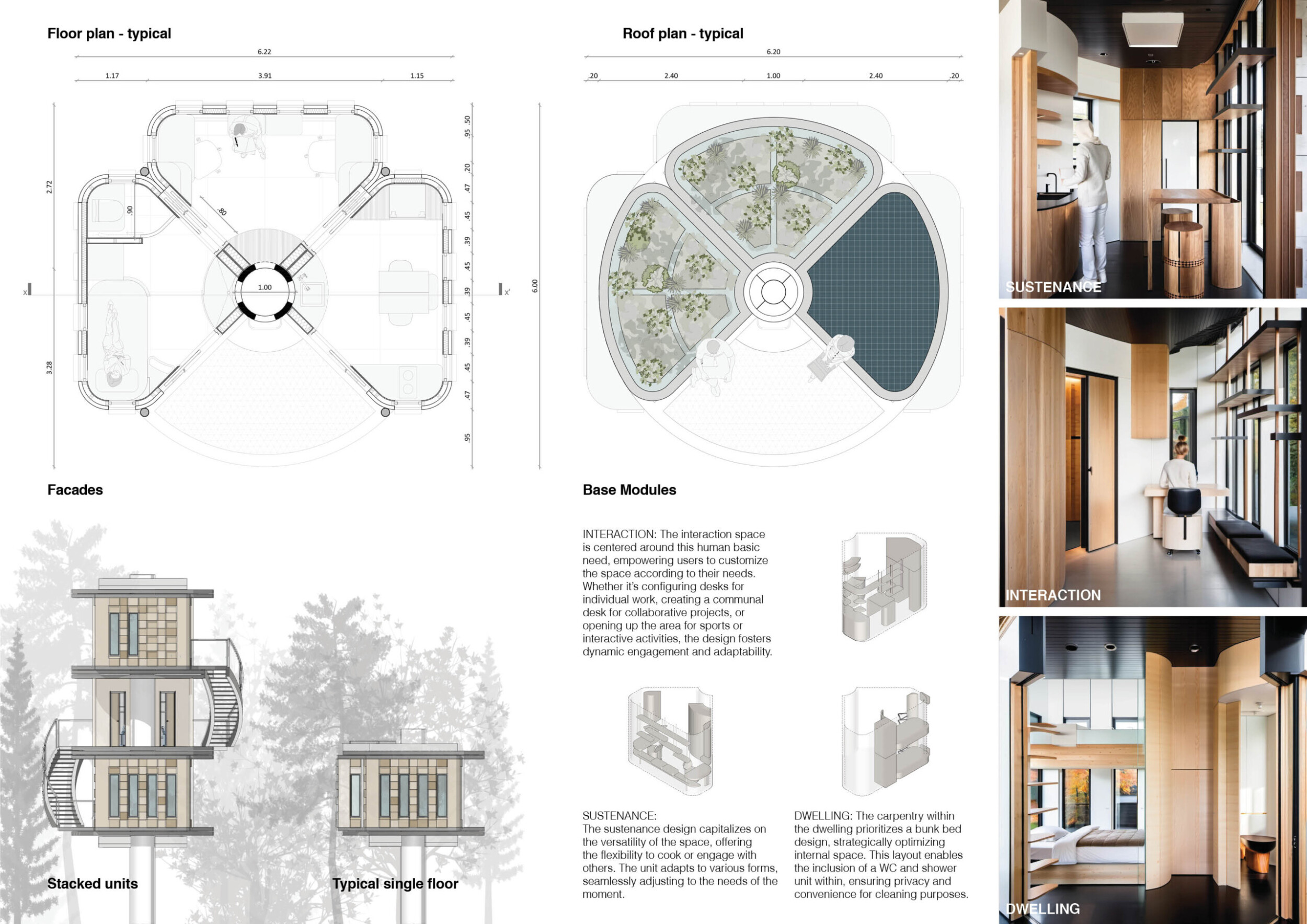Architecture project // Elevated Modular Living with Thermal Efficient ...