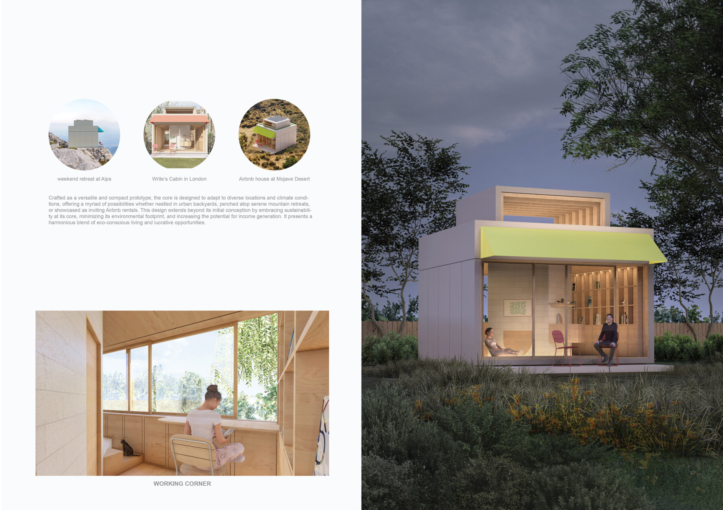 Architecture project // Passive House with Bio Block Masonry and ...