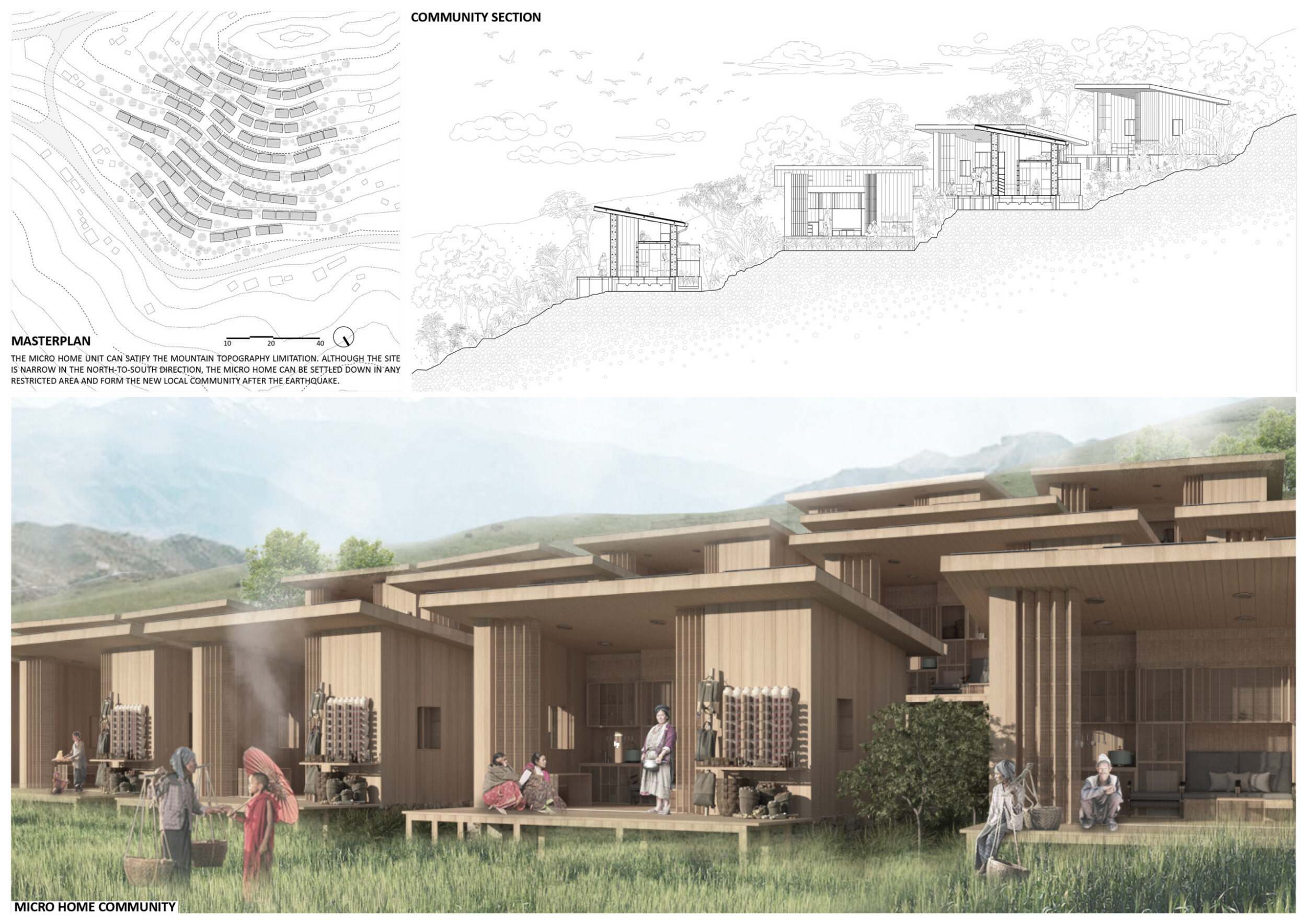 Architecture project // Bamboo Framework and Solar Integration in ...