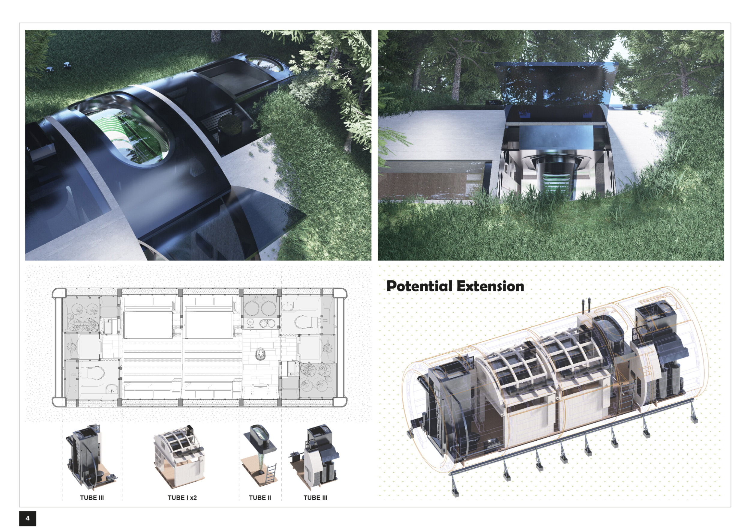 Architecture project // Modular Habitat Using Cross-Laminated Timber ...