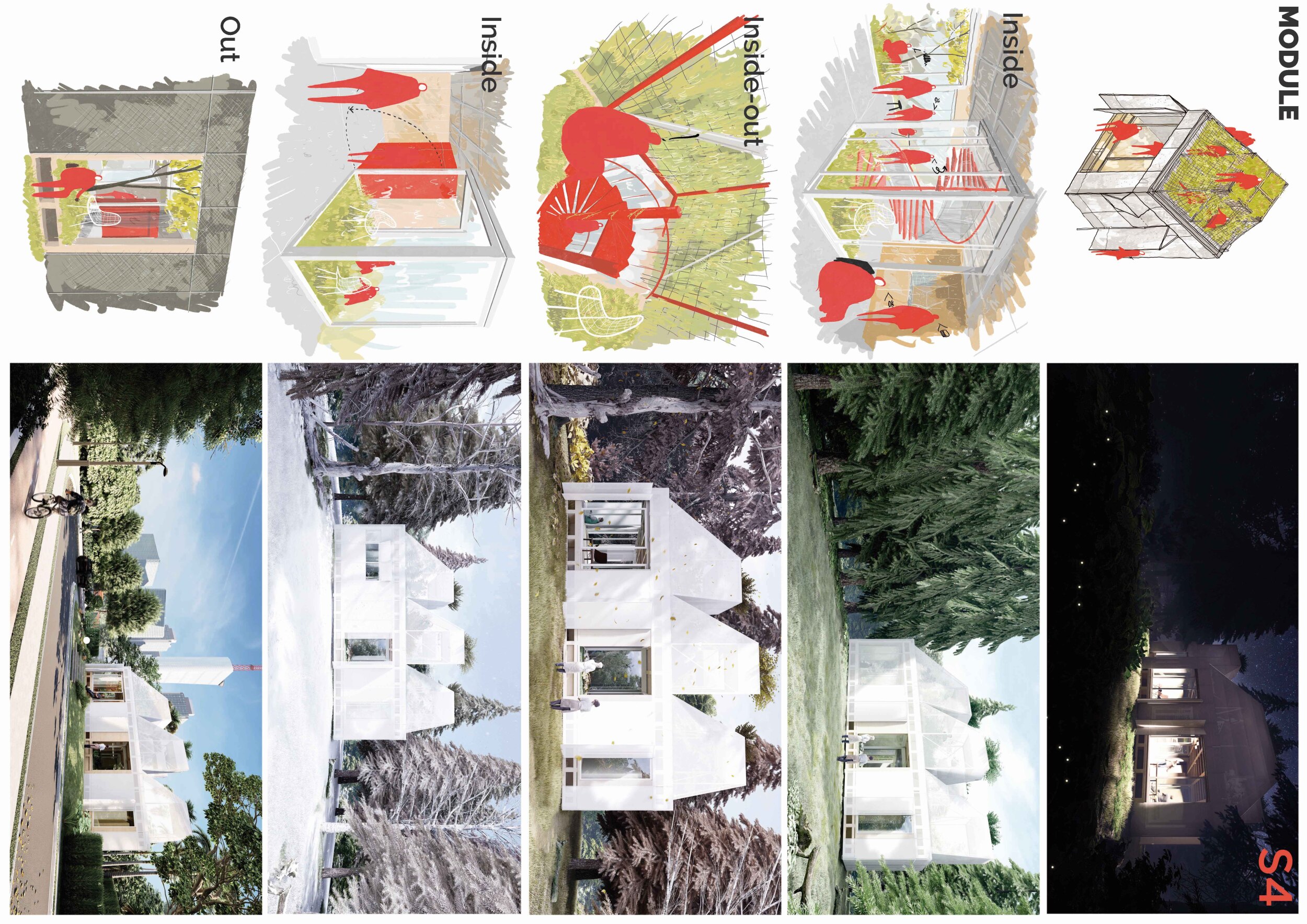 Architecture project // Elevated Green Spaces with Flexible Modular ...