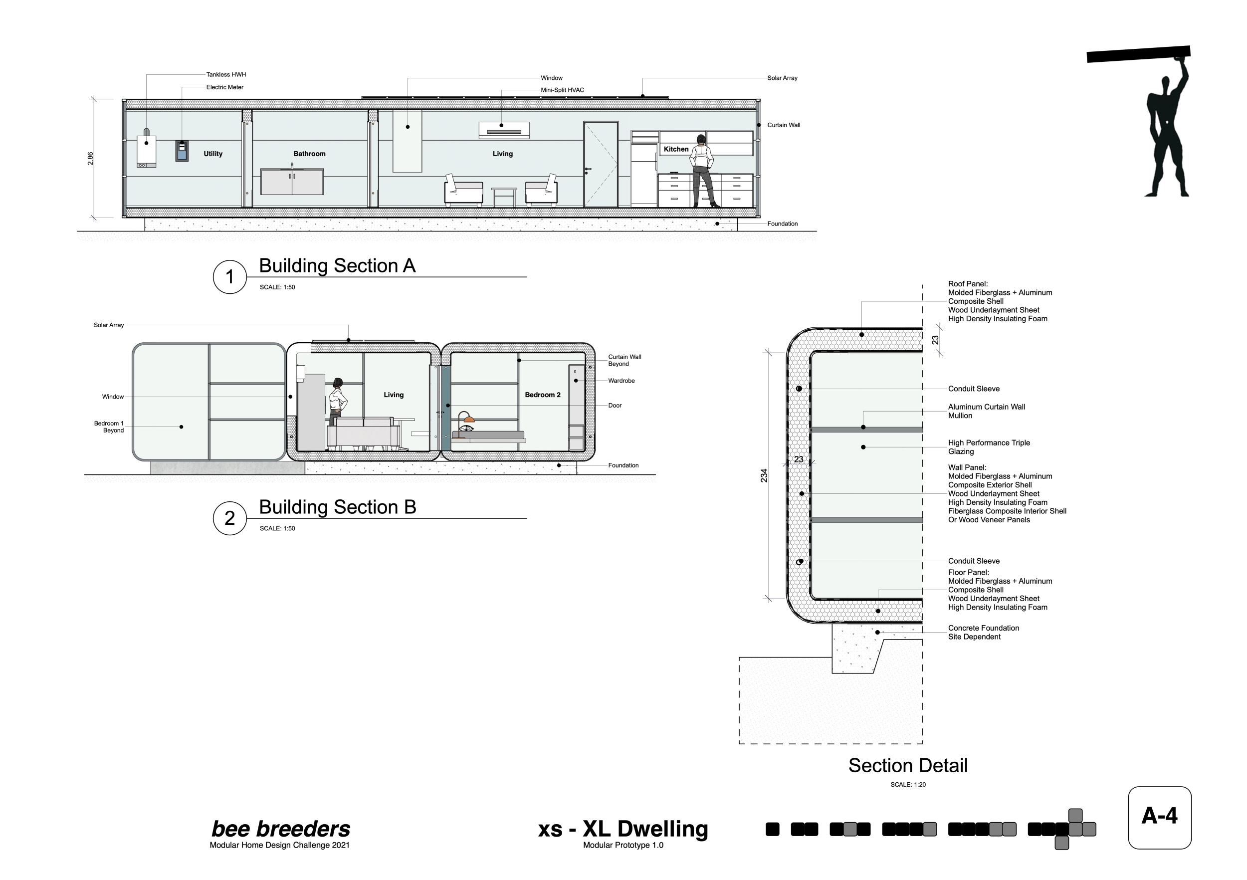 Architecture project // Modular Living Spaces with High-Performance ...