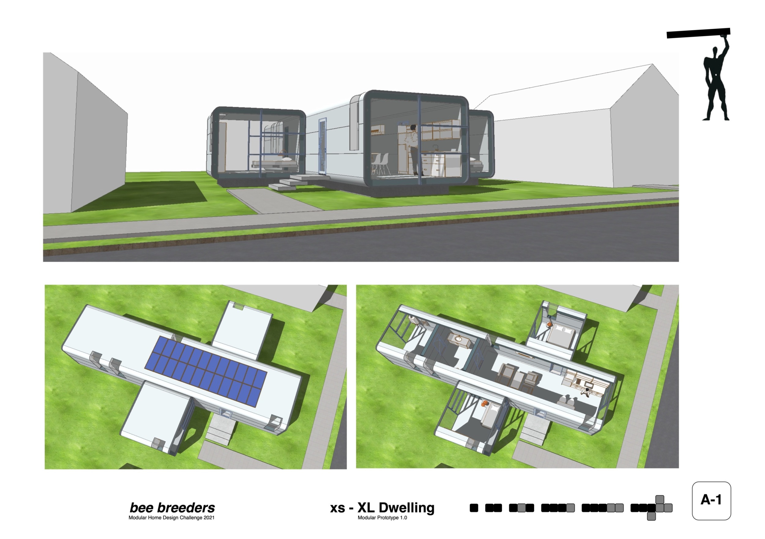 Architecture project // Modular Living Spaces with High-Performance ...