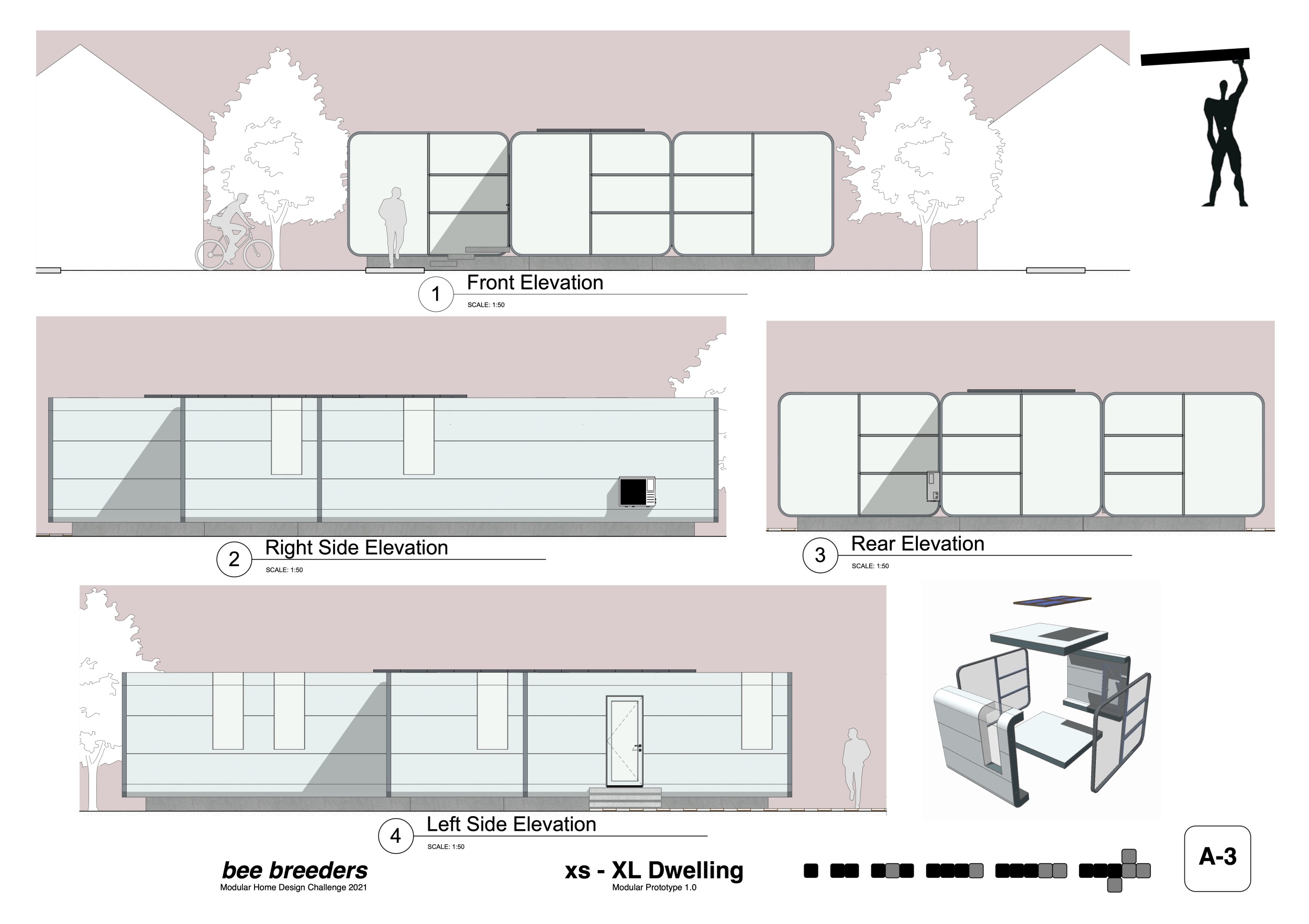 Architecture project // Modular Living Spaces with High-Performance ...