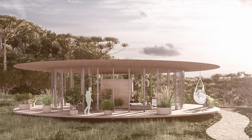 Architecture Competition Romantic Cabin For Two Honorable mention ...