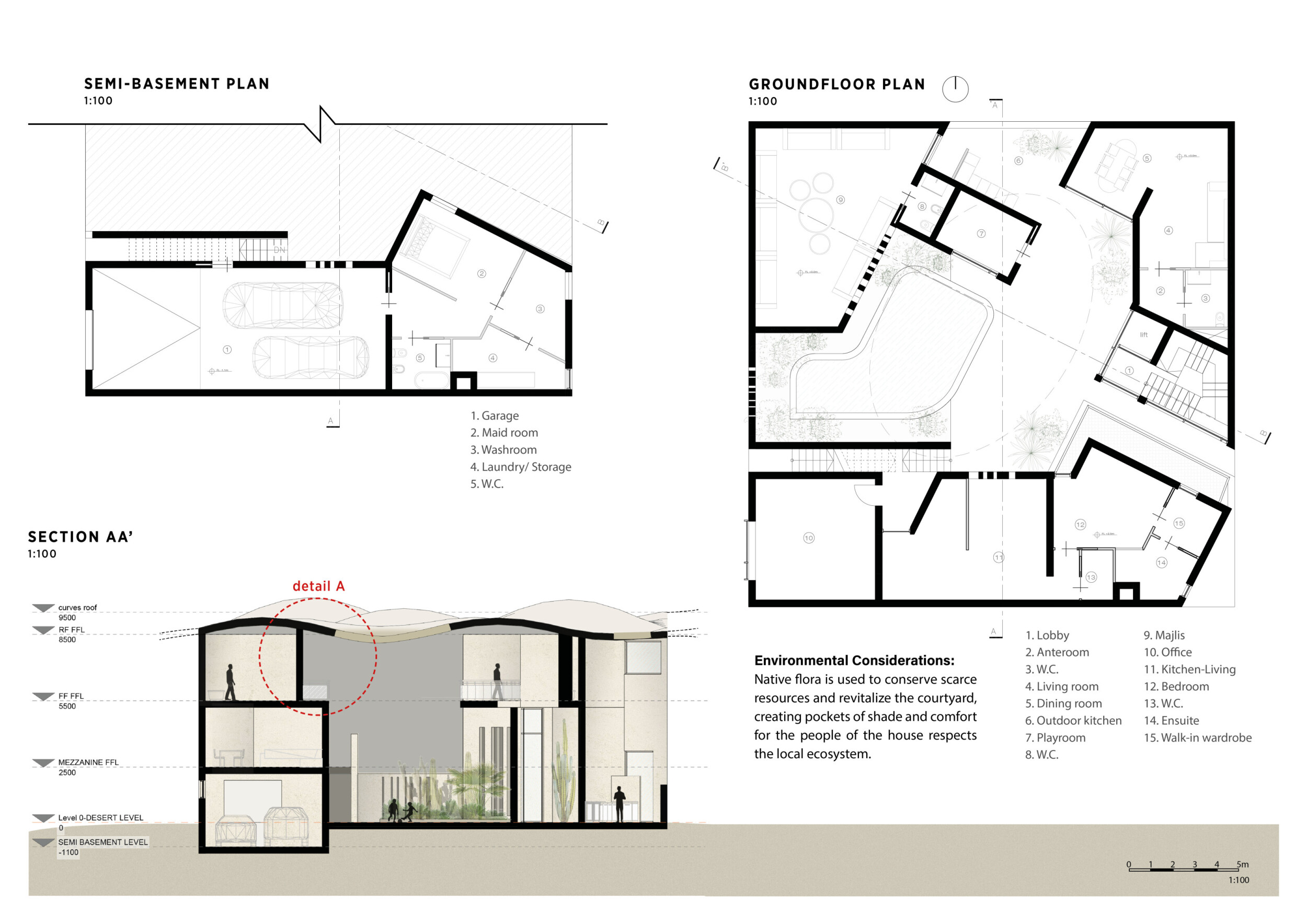 Architecture project // Curved Roof Crafted with PV Glass Integrates ...