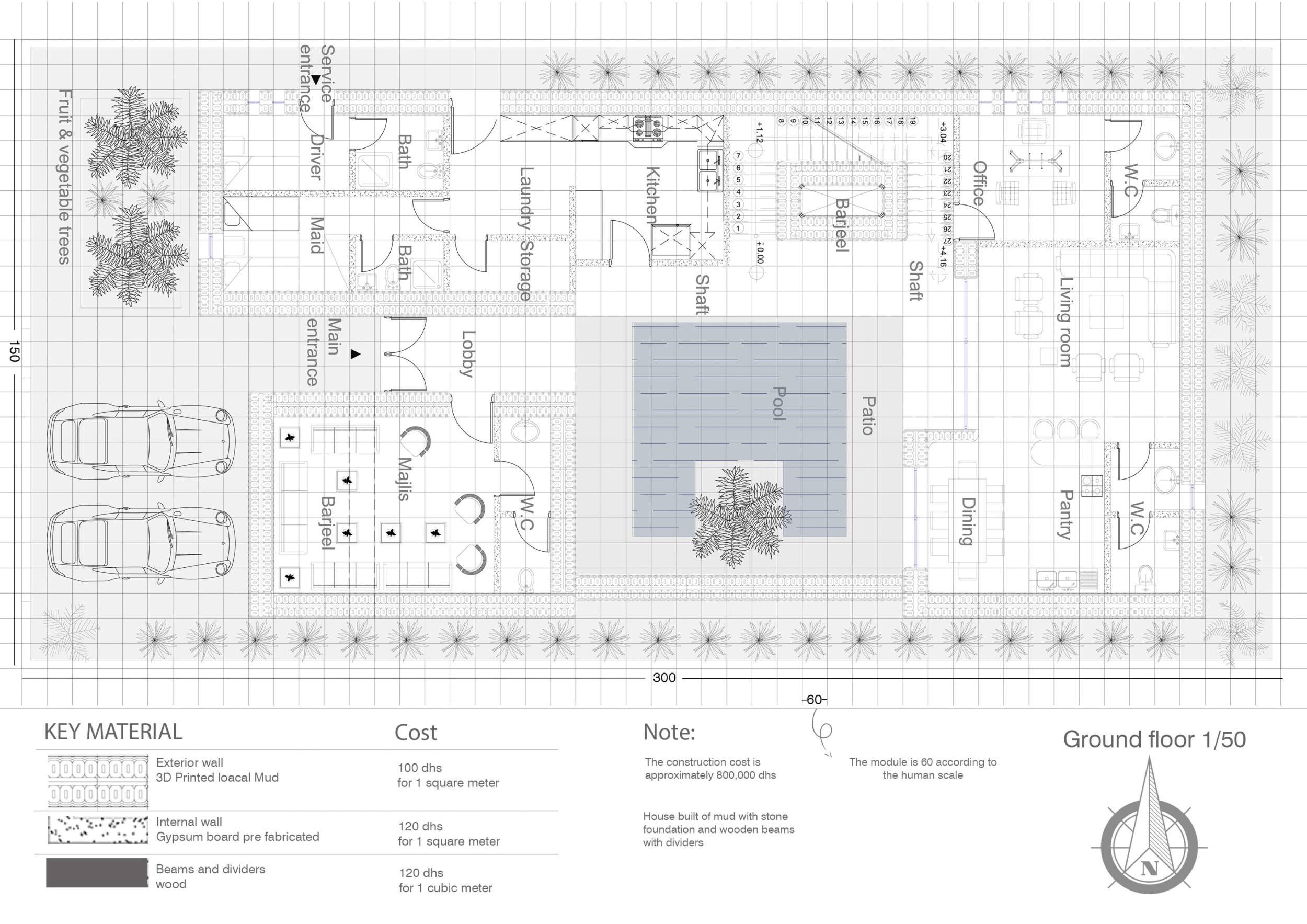 Architecture project // 3d Printed Local Mud Structure Enhancing ...