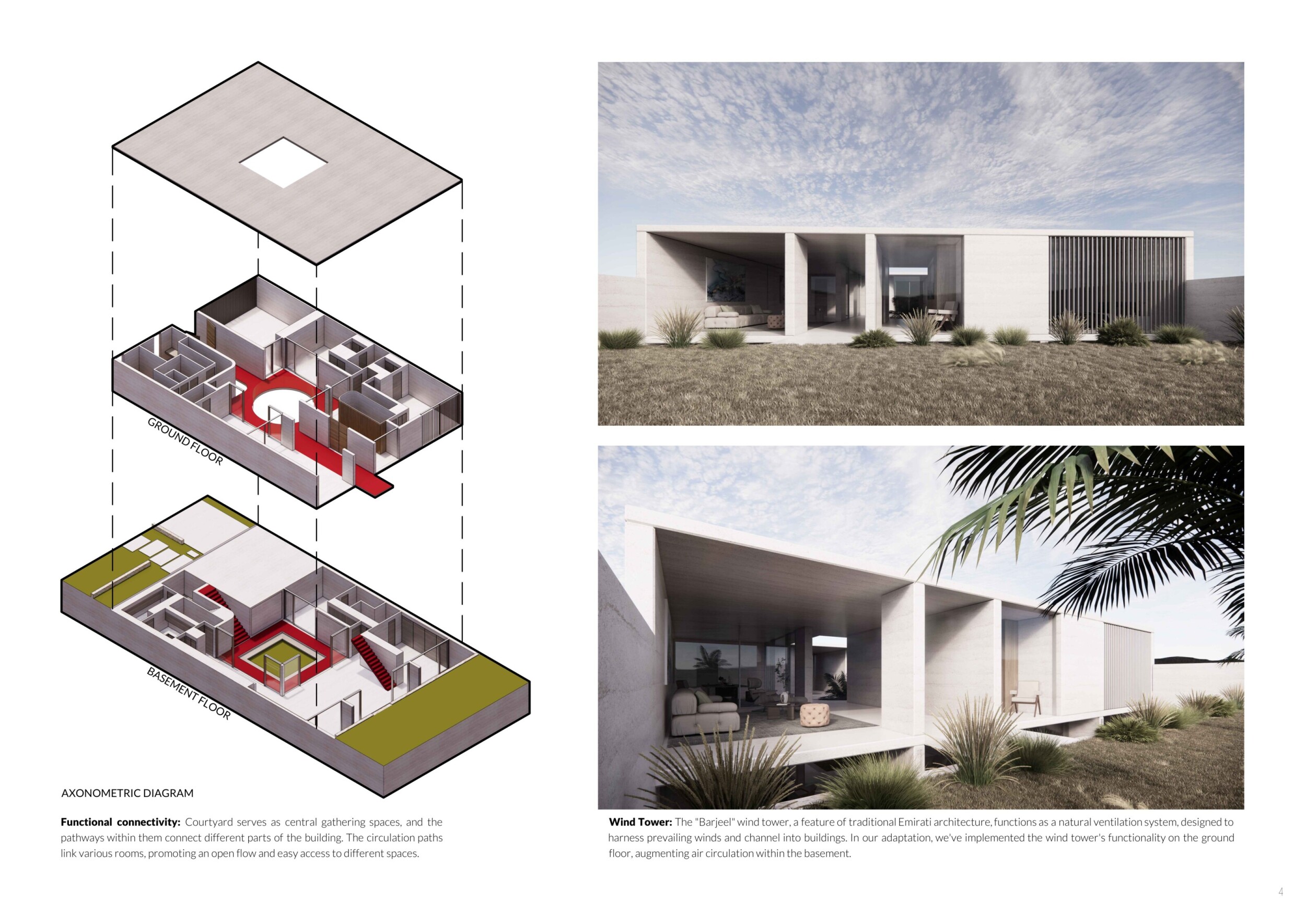 Architecture project // Subterranean Living Enhanced by Rammed Earth ...
