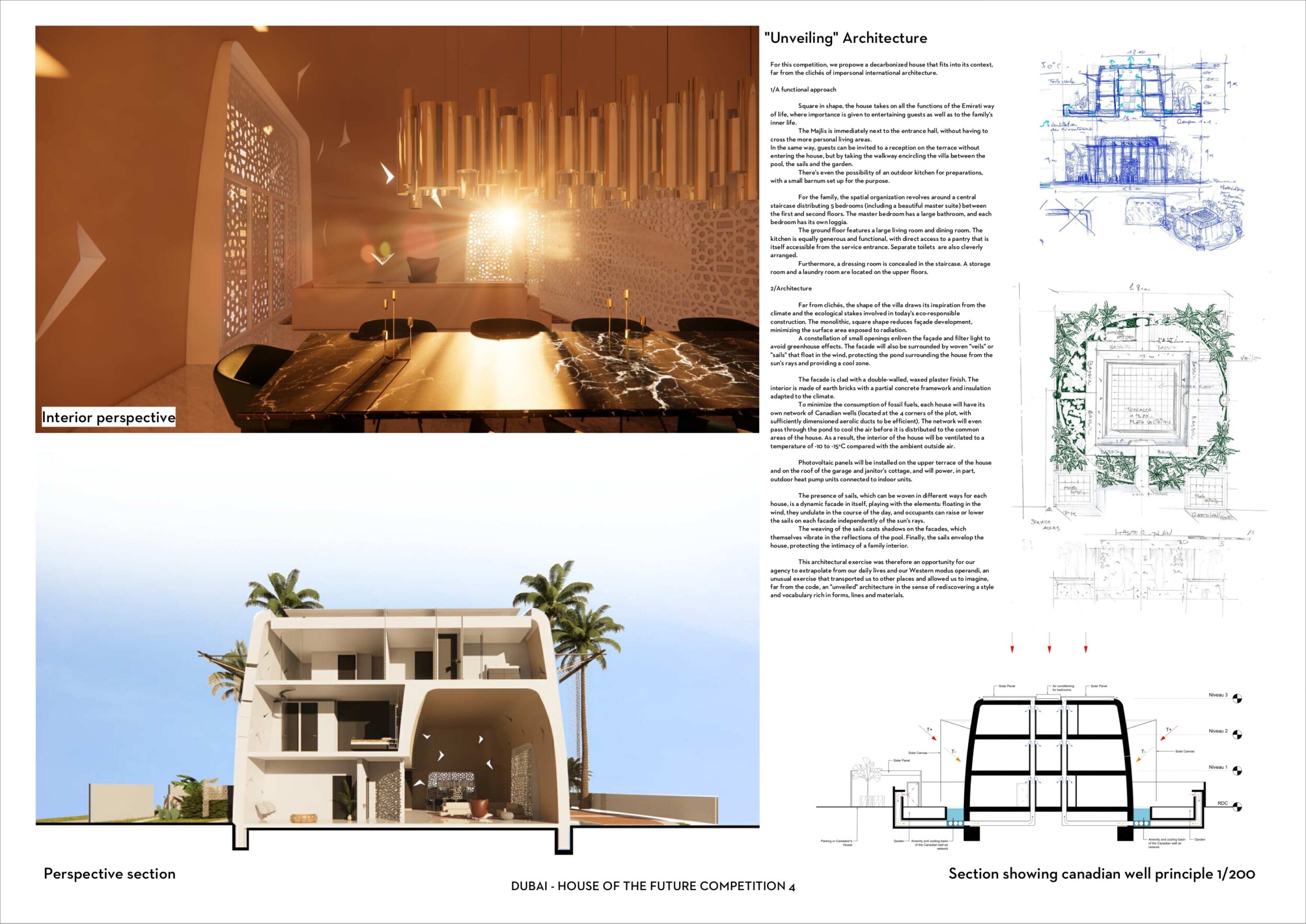Architecture project // Lattice Facade and Solar Integration in a ...