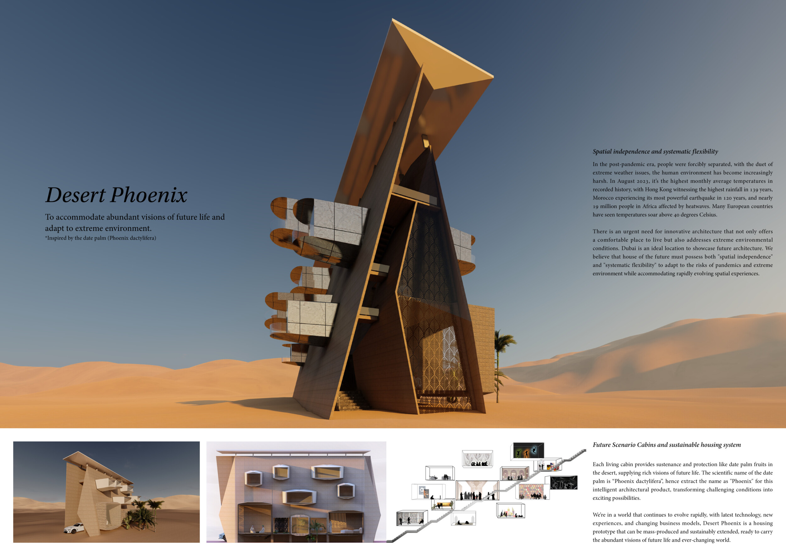 Architecture project // Triangular Form with Cross-Laminated Timber ...