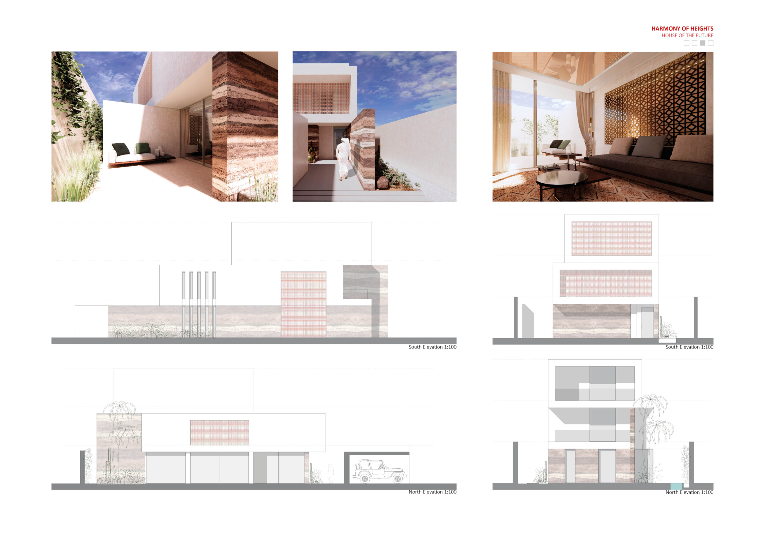 Architecture project // Ceramic Lattice and Compacted Soil Create ...