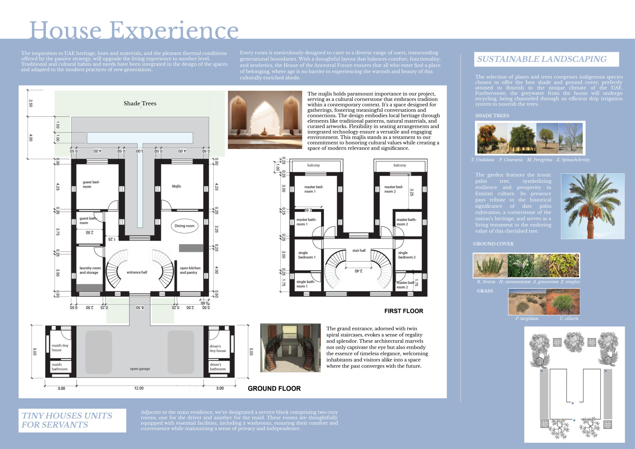 Architecture project // Rammed Earth Structure Enhanced by Evaporative ...