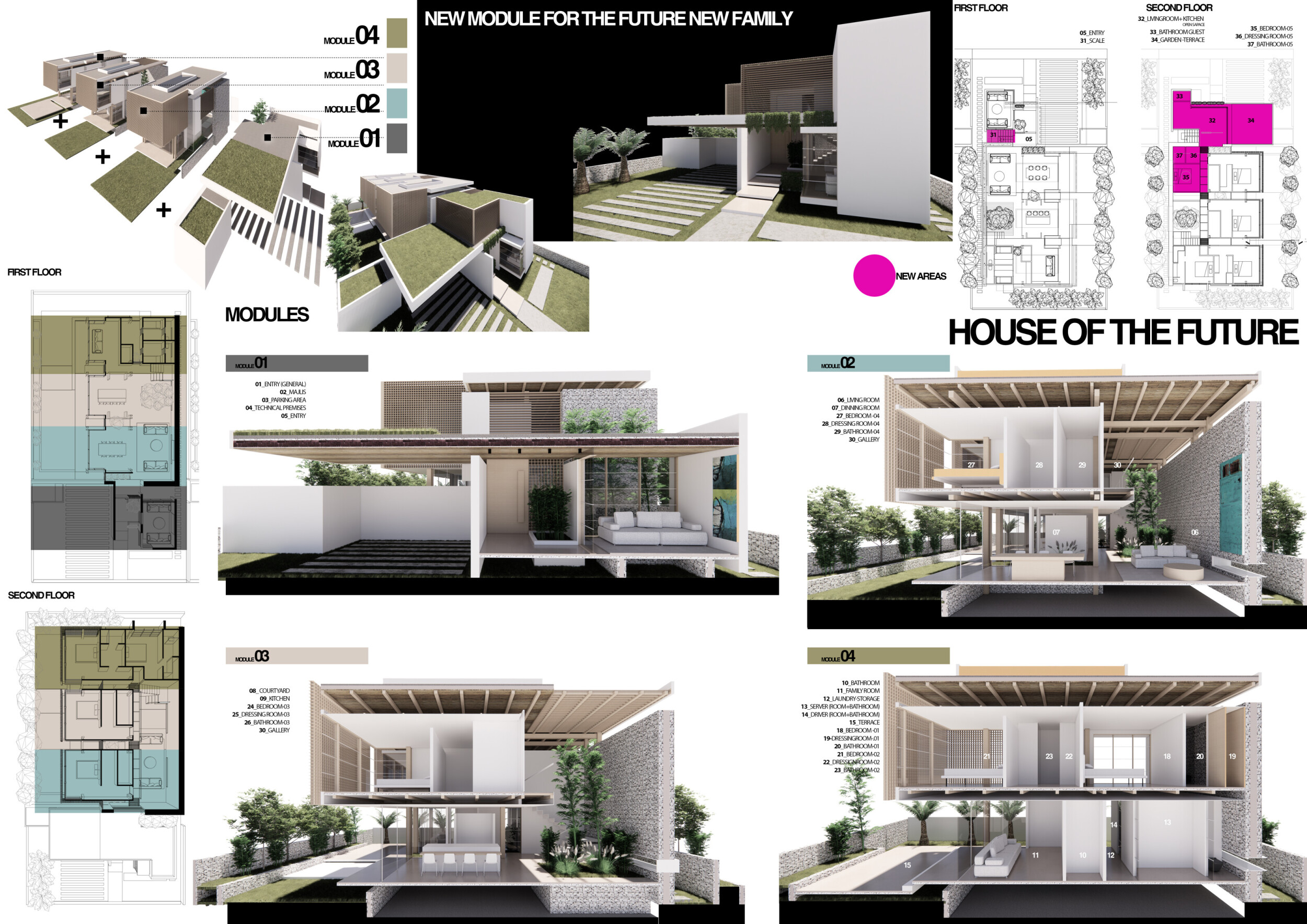 Architecture project // Adaptive Home Featuring High-Performance Glass ...