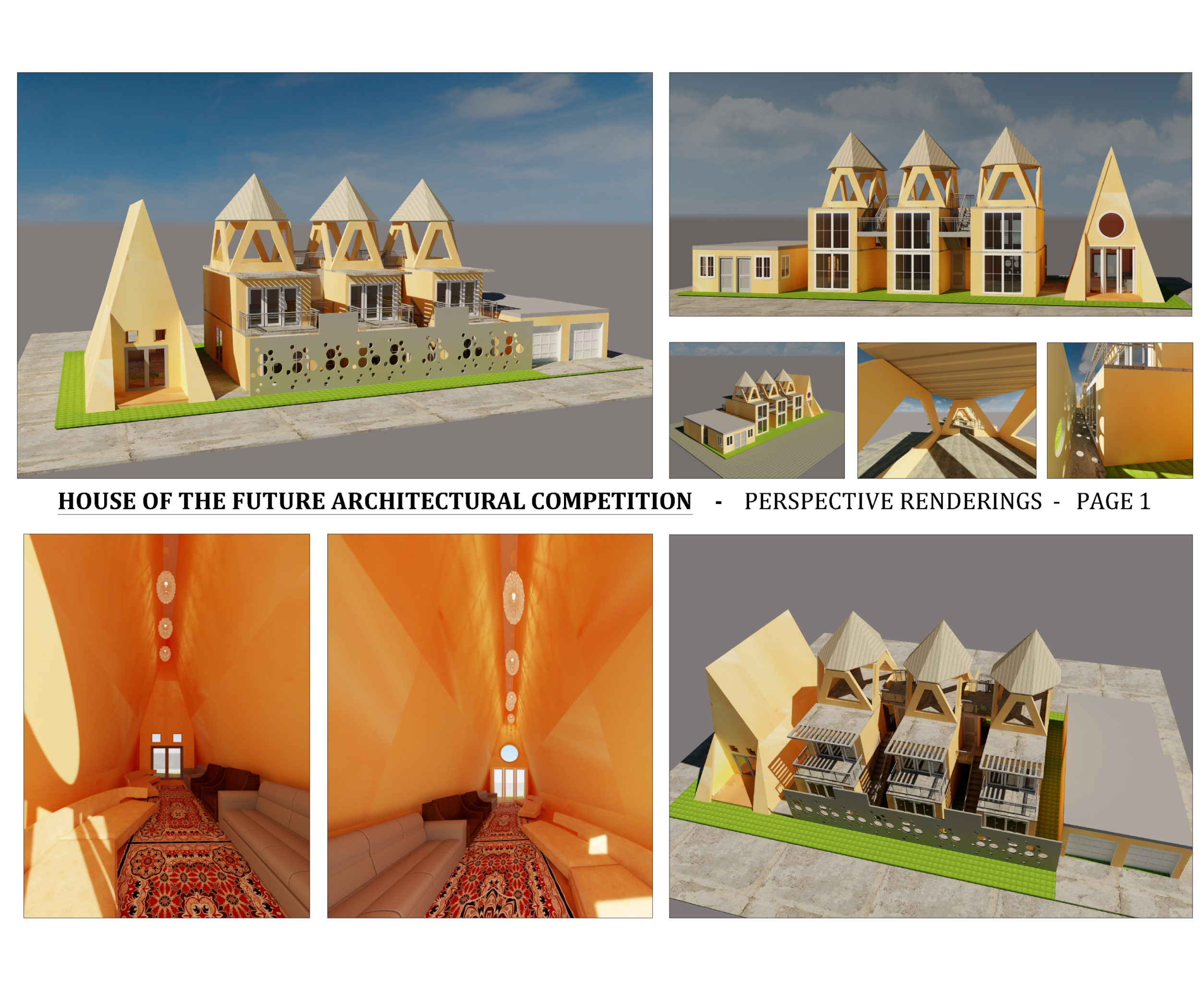 Architecture project // Charred Wooden Shingles and Cross-Laminated ...