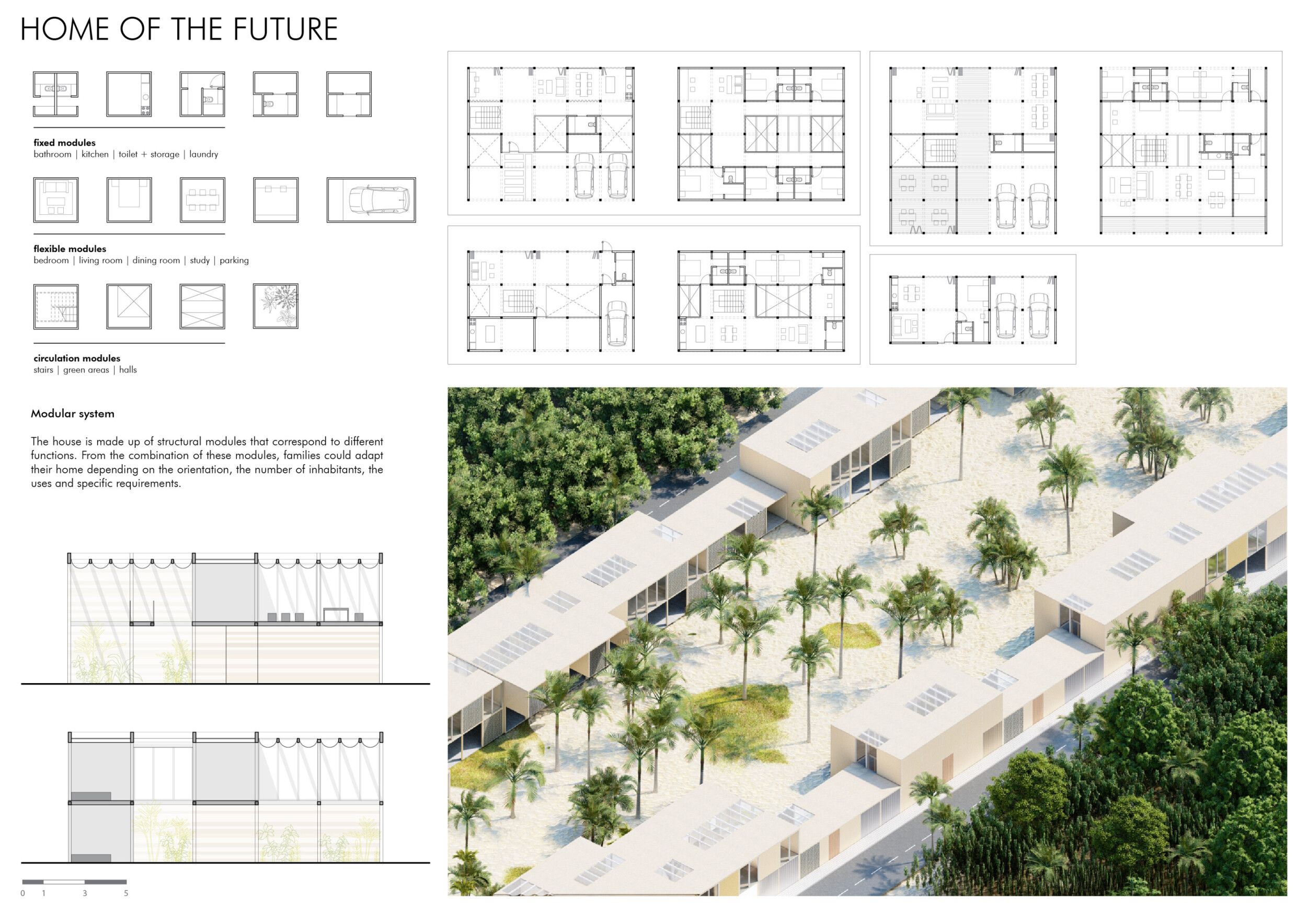 Architecture project // Natural Adobe and Sustainable Shading Systems ...