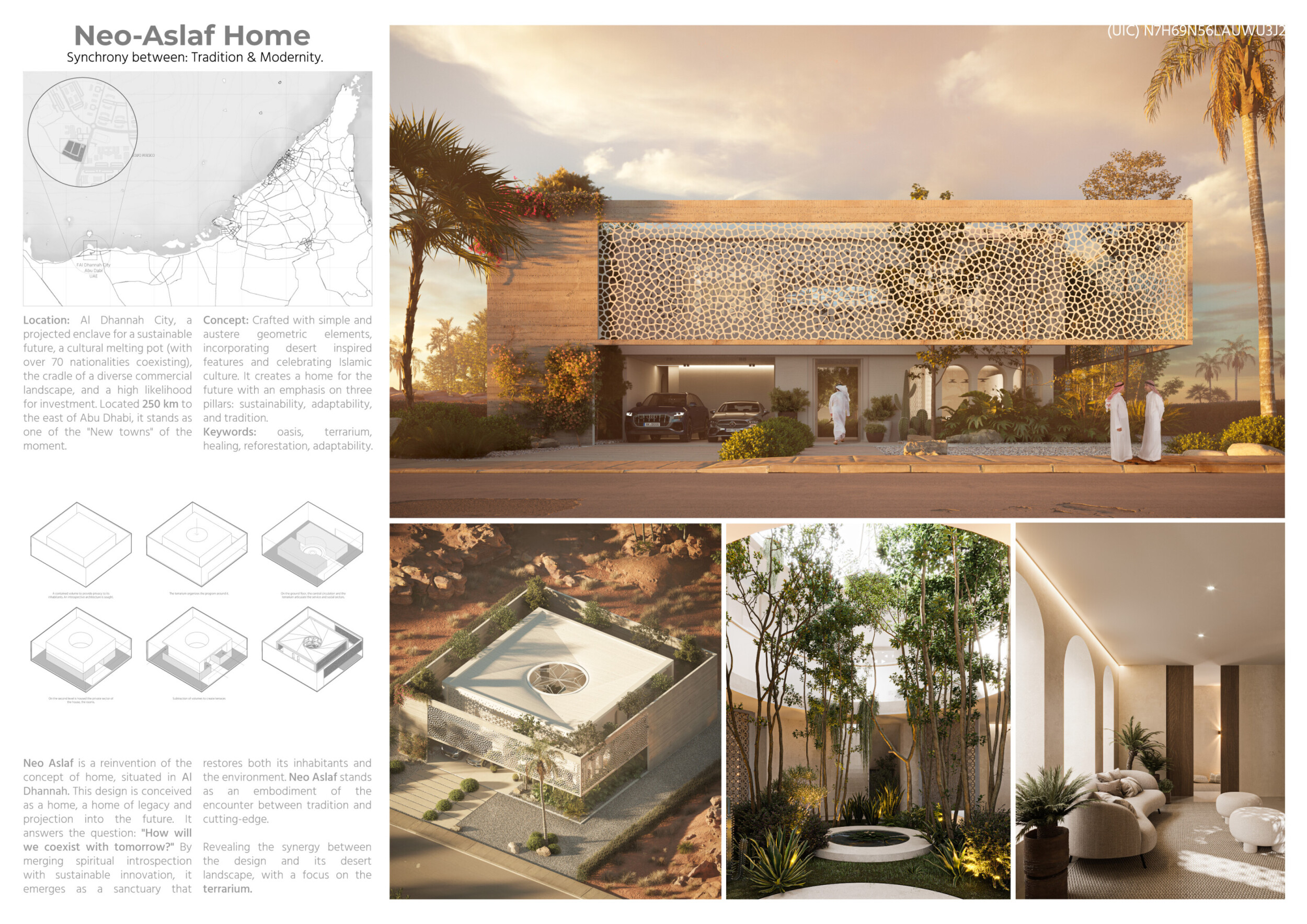 Architecture project // Terrarium-Inspired Residence Utilizing Mycelium ...