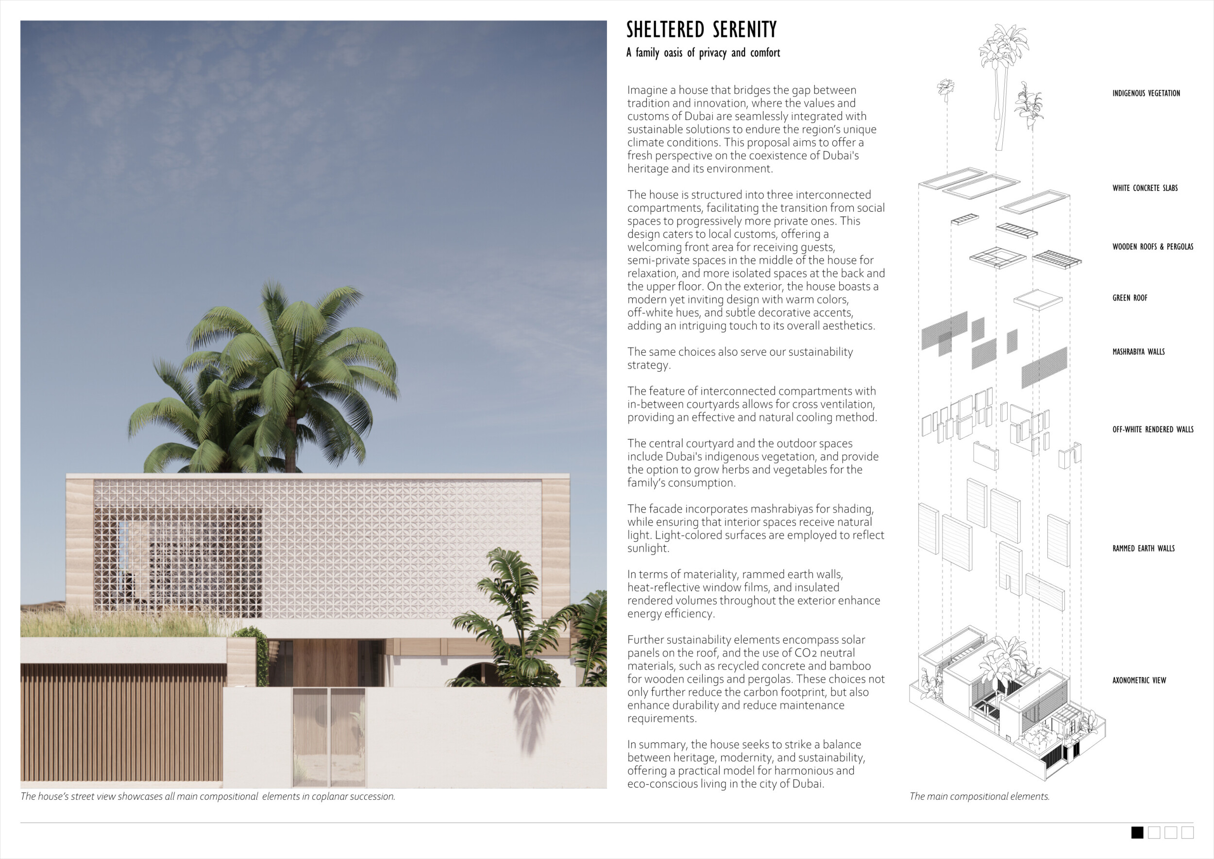 Architecture project // Rammed Earth Walls and Bamboo Framing in a ...