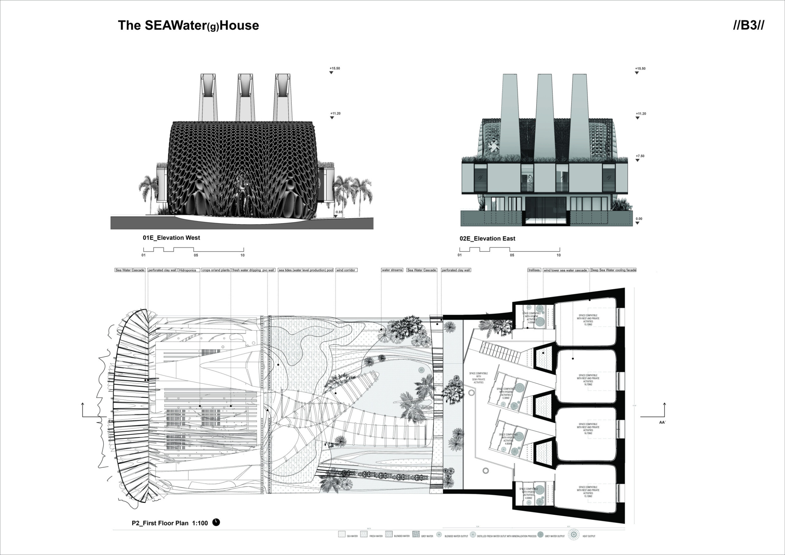Architecture project // Saline Irrigation System Inhabiting Green ...