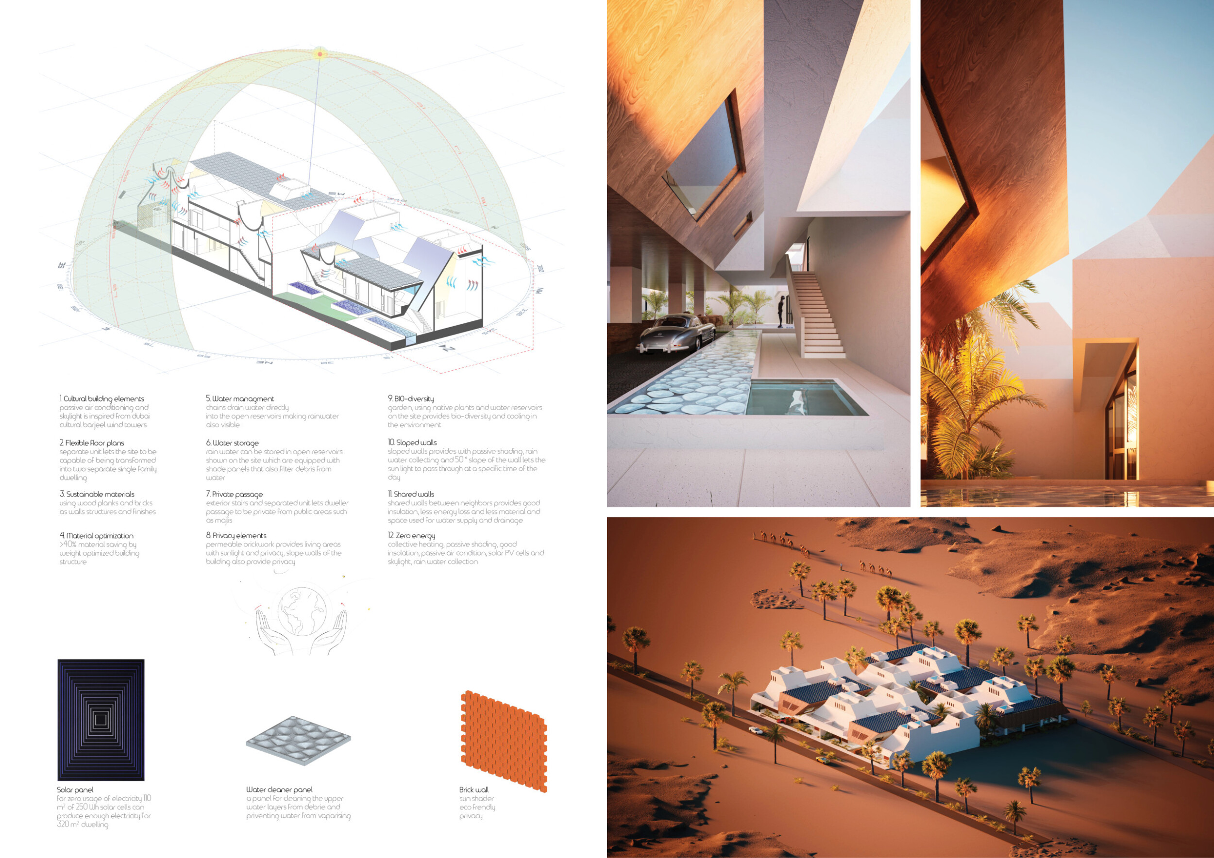Architecture project // Sustainable Living Crafted with Local Materials ...
