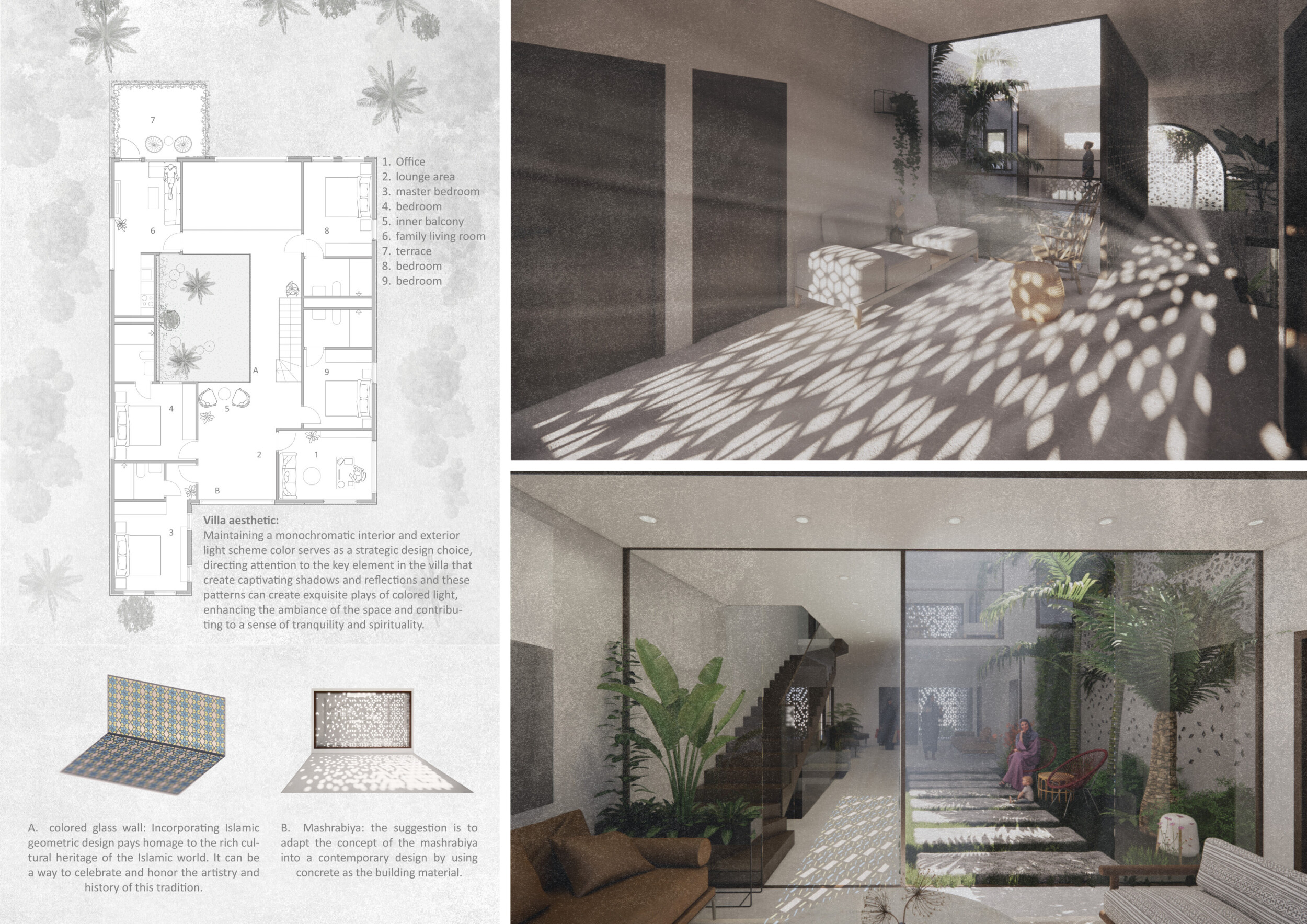 Architecture project // Perforated Panels and Sky Well Create an Oasis ...