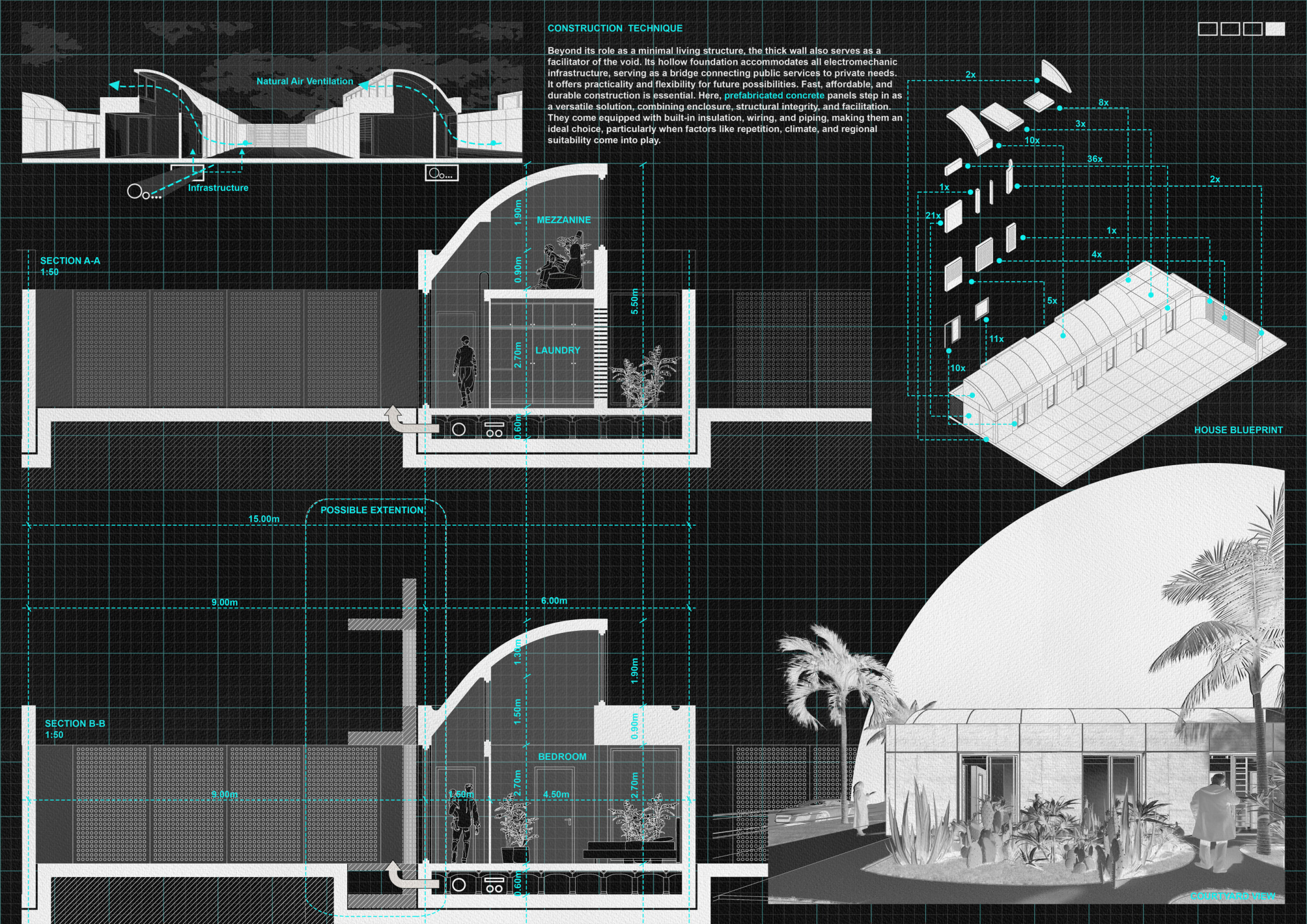 Architecture project // Nuclear Plot Structure Integrating ...