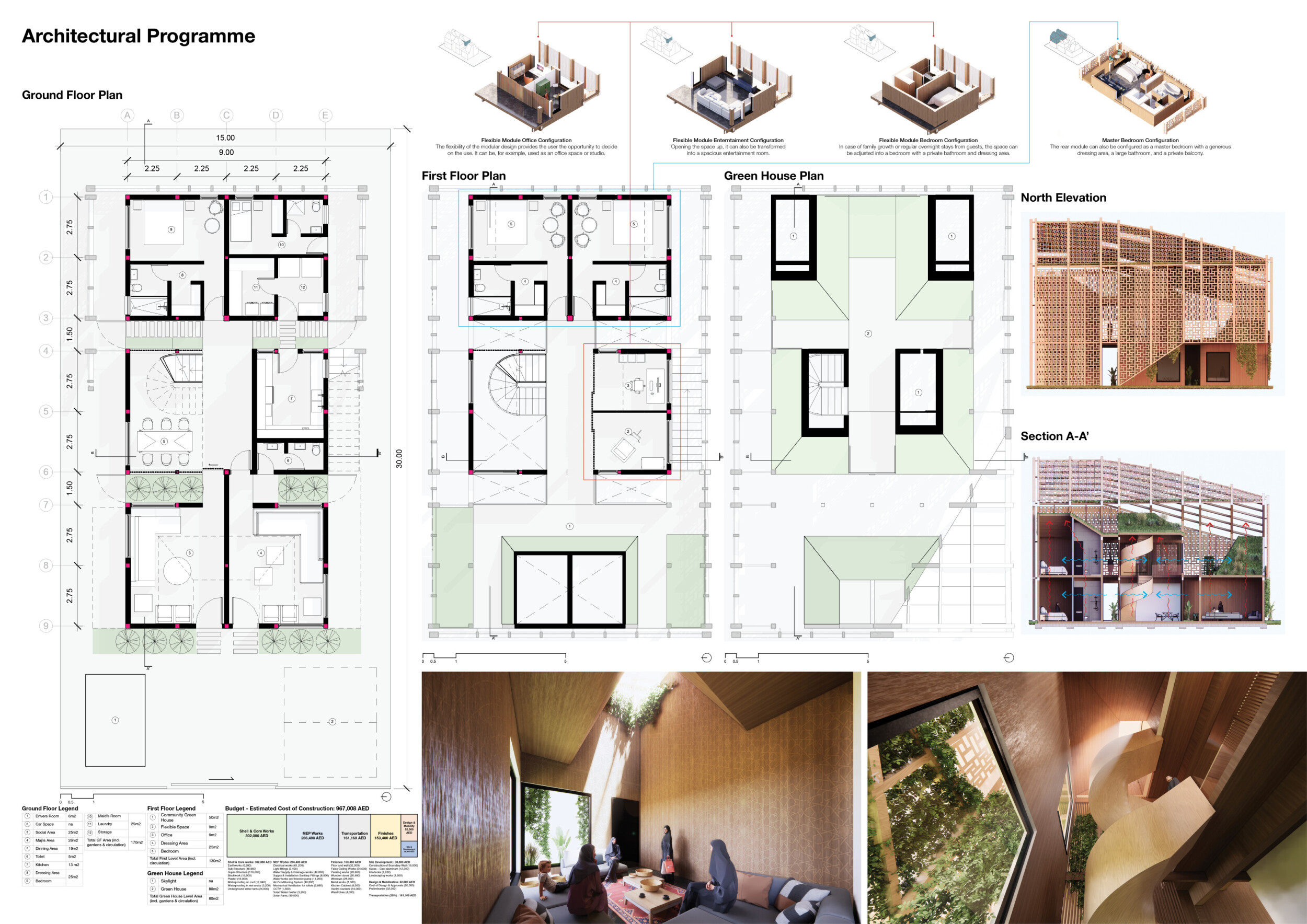 Architecture project // Charred Wooden Shingles and Cross-Laminated ...