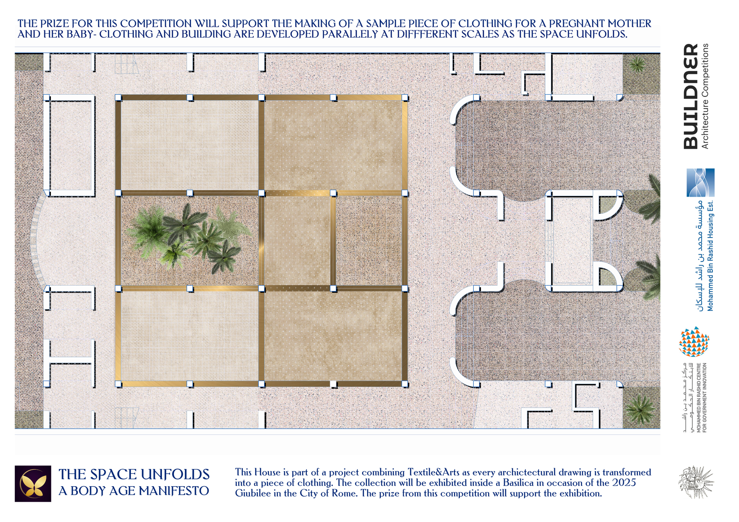Architecture project // Textured Façade Crafted from Local Stone and ...