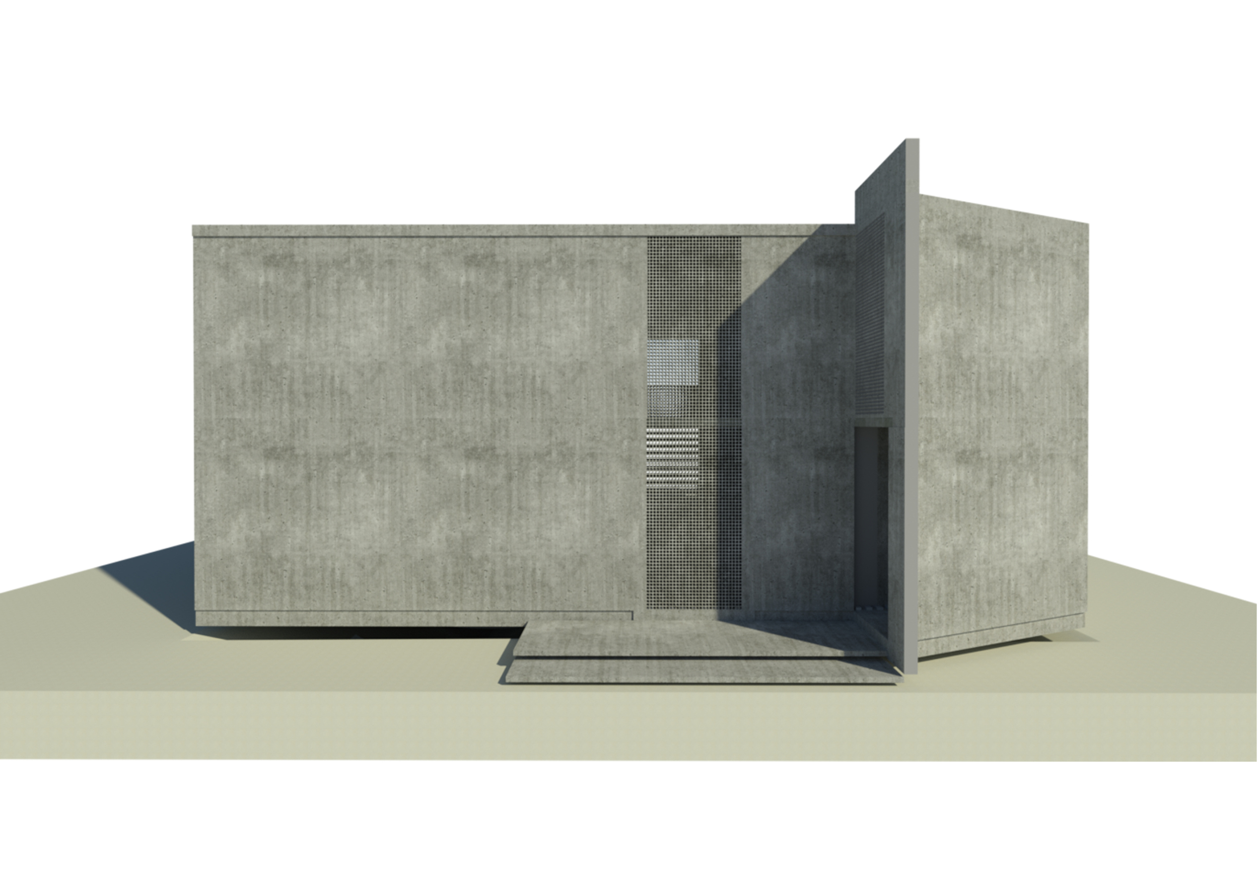 Architecture project // Self-Healing Concrete and Perforated Facades ...