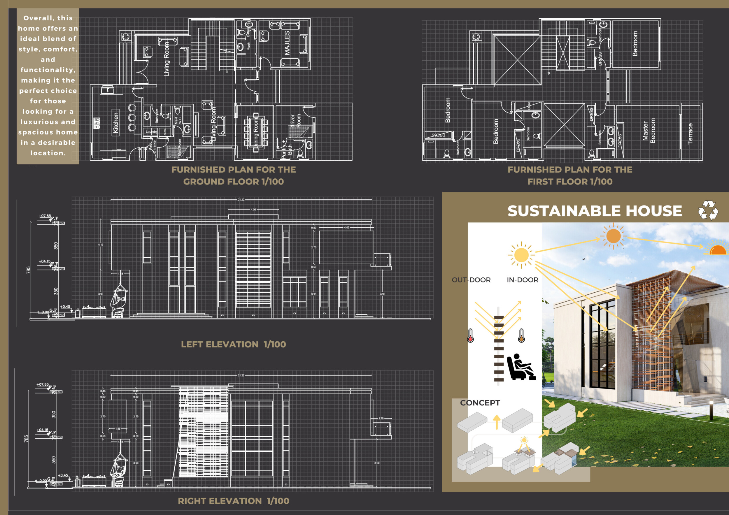 Architecture project // Sustainable Design Featuring Natural Stone ...