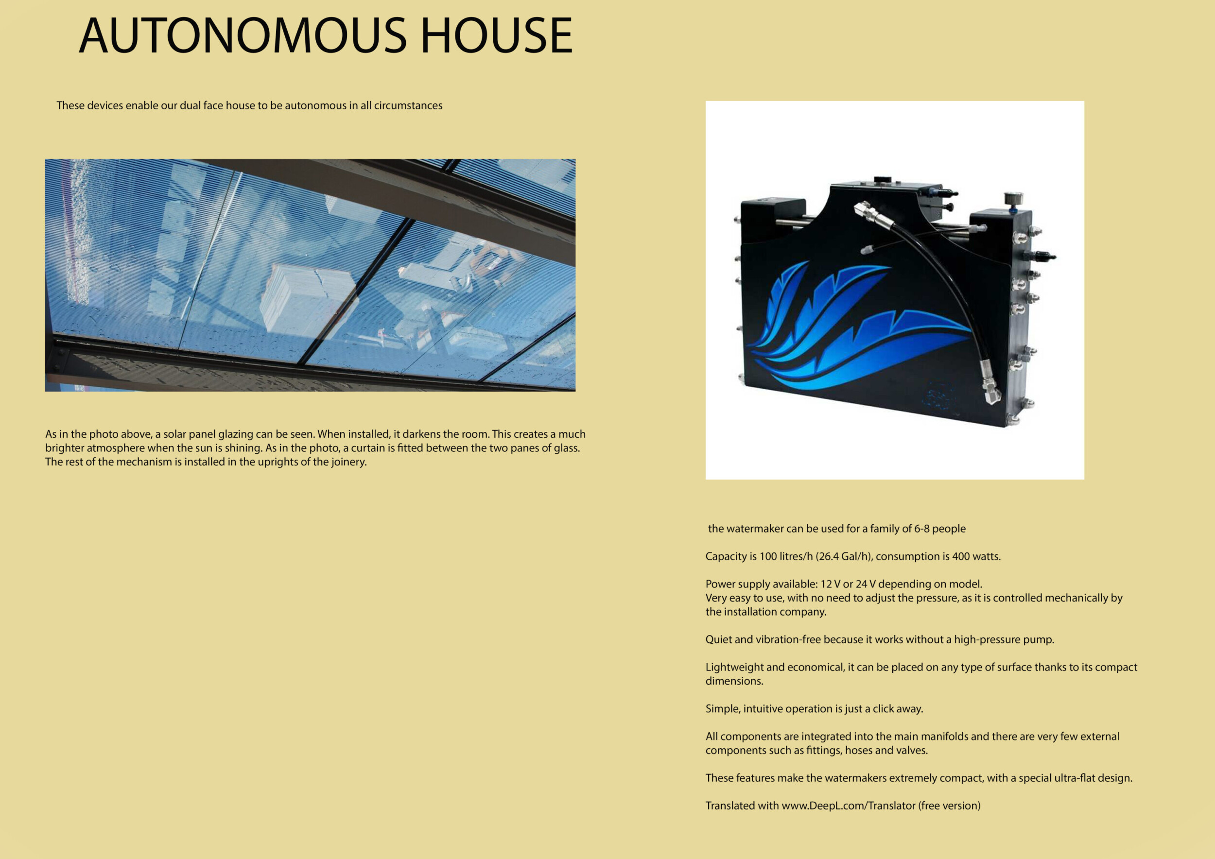 Architecture project // Adaptive Solar Glazing with Compacted Earth and ...