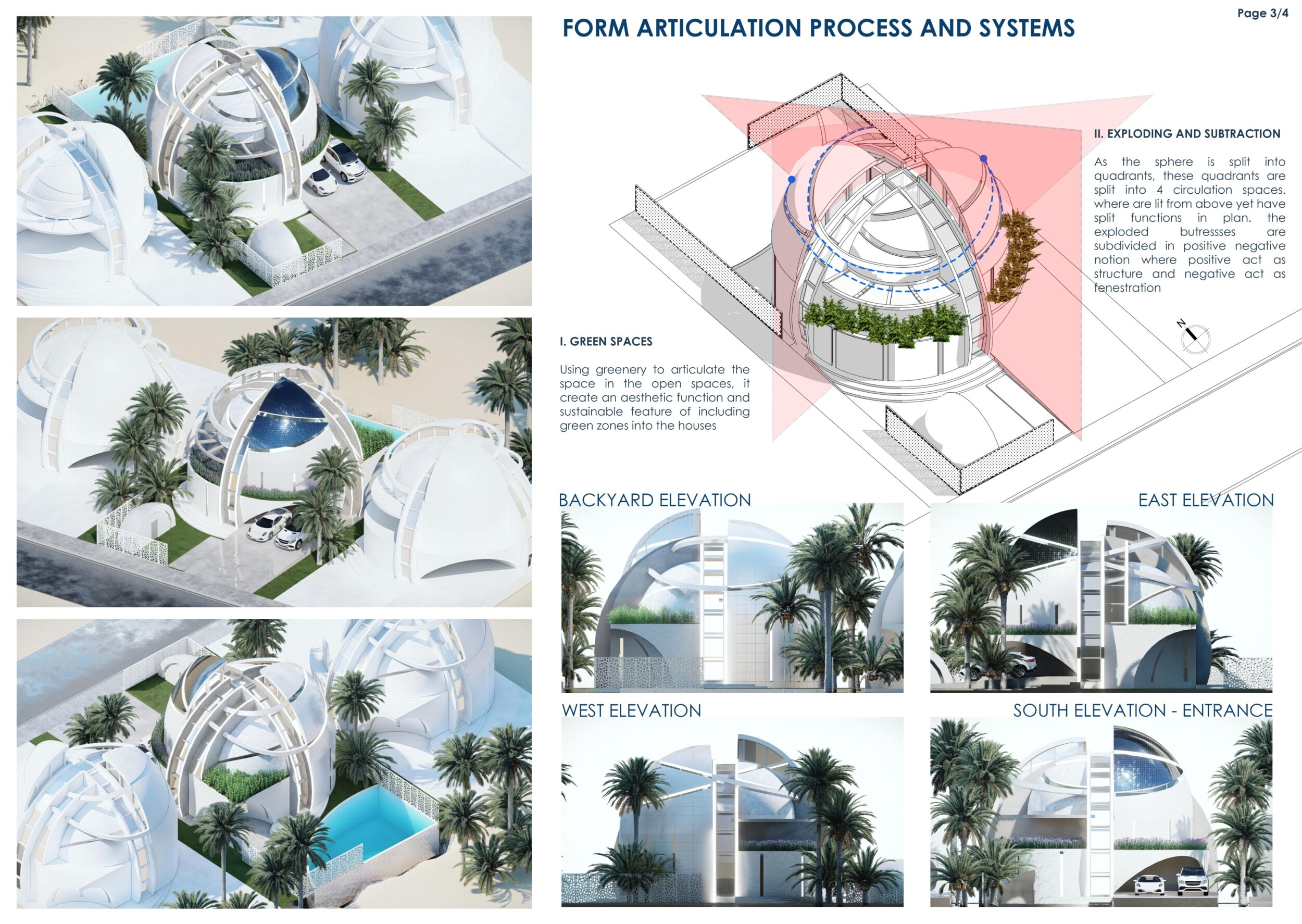 Architecture project // Sustainable Living Shaped by Concrete Geometry ...