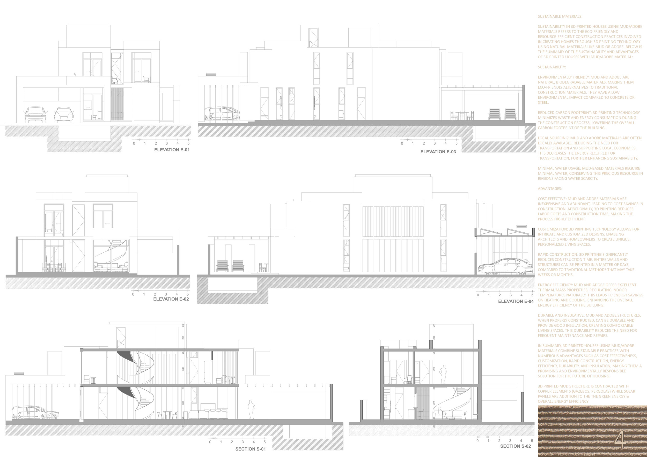 Architecture project // 3d Printed Adobe Structure Integrating Natural ...