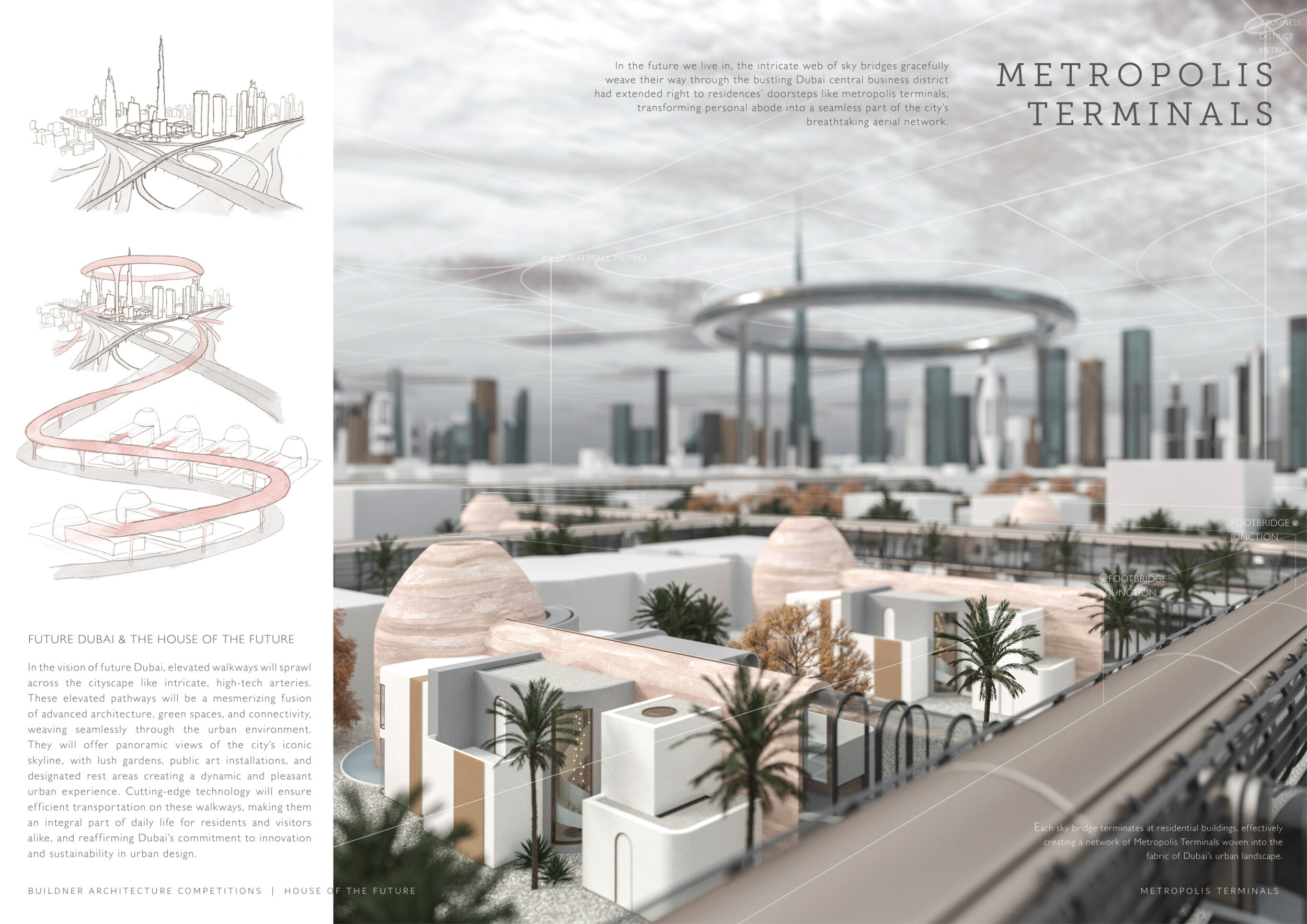 Architecture project // Elevated Walkways and Natural Stone Integrate ...