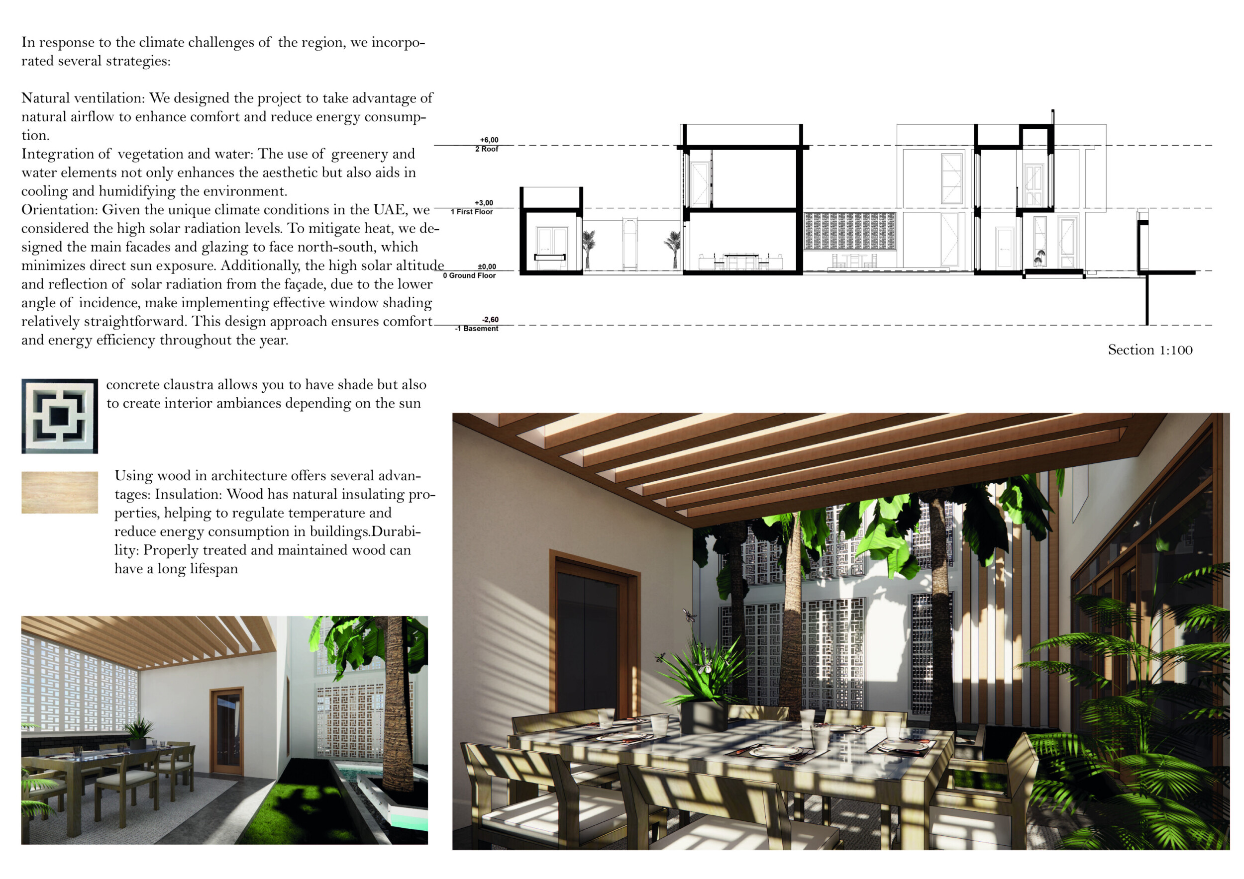 Architecture project // Charred Wooden Shingles and Perforated Concrete ...