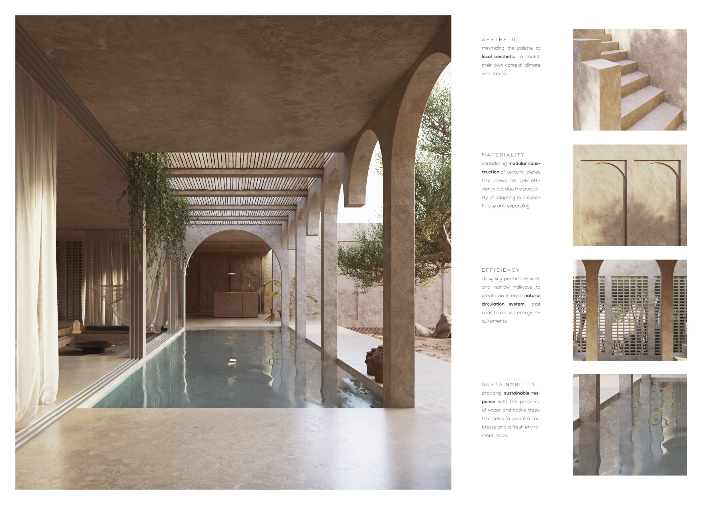 Architecture project // Charming Residence Featuring Natural Stone and ...