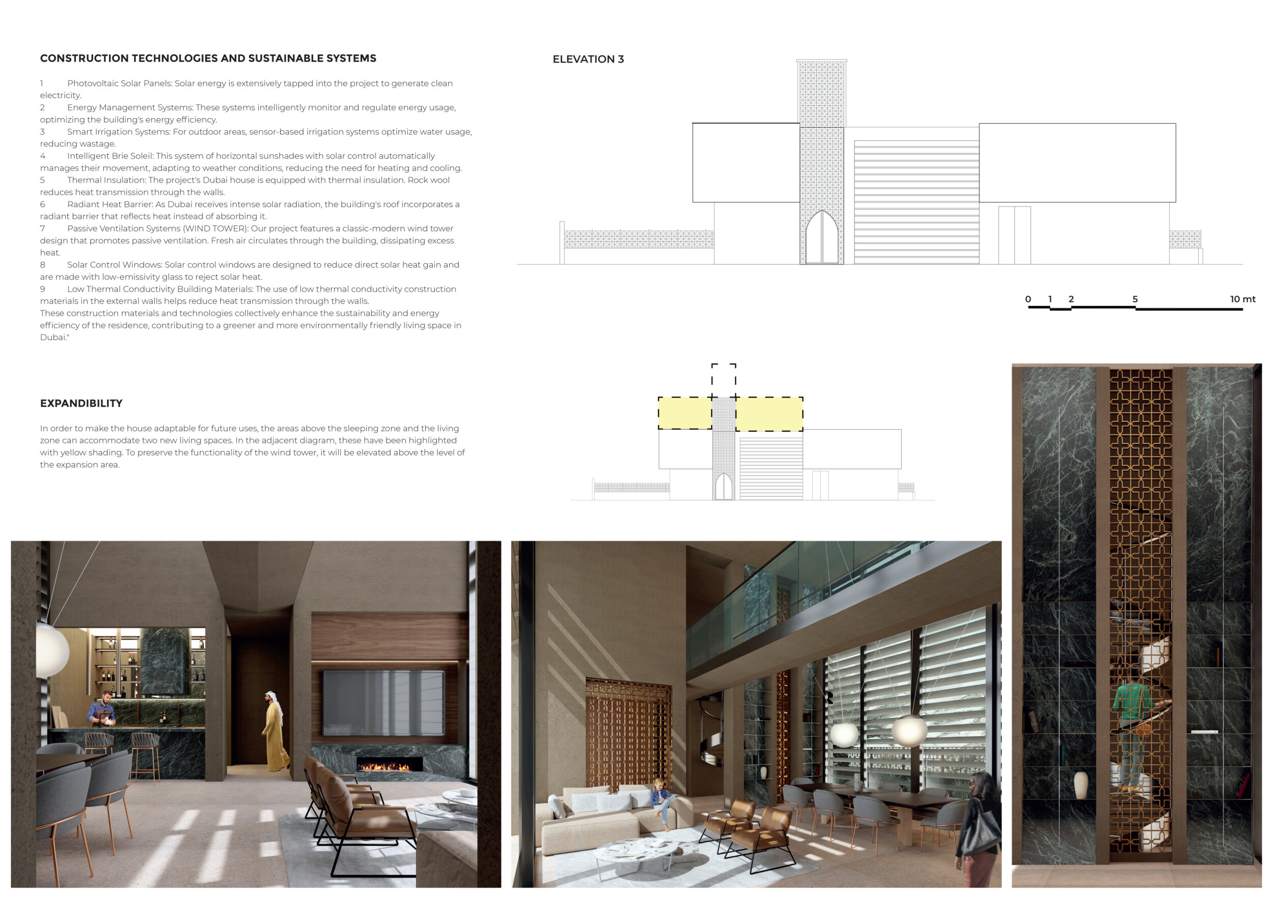 Architecture project // Wind Tower Utilization and Low-Carbon Concrete ...