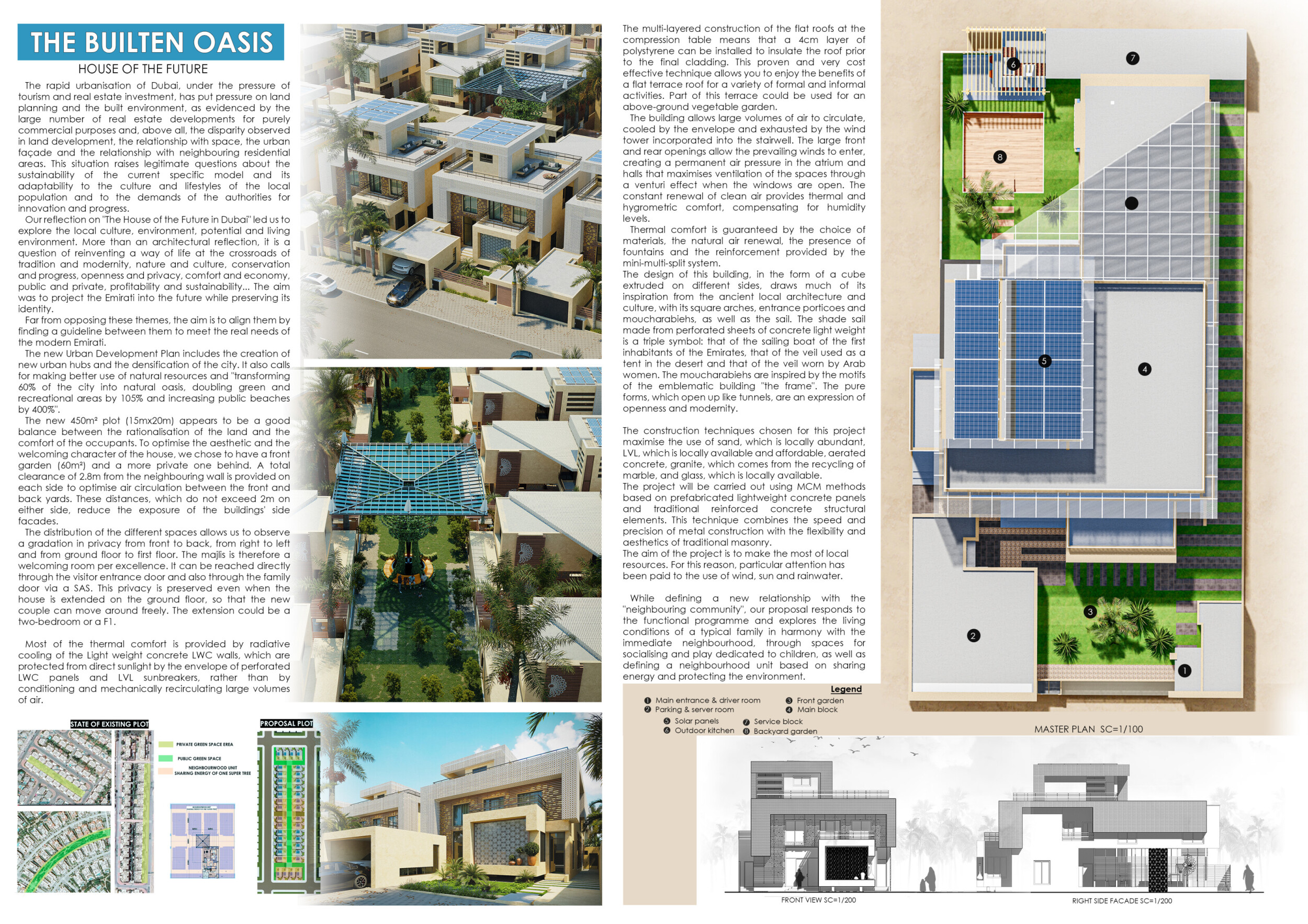 Architecture project // Perforated Concrete Facades and Laminated ...