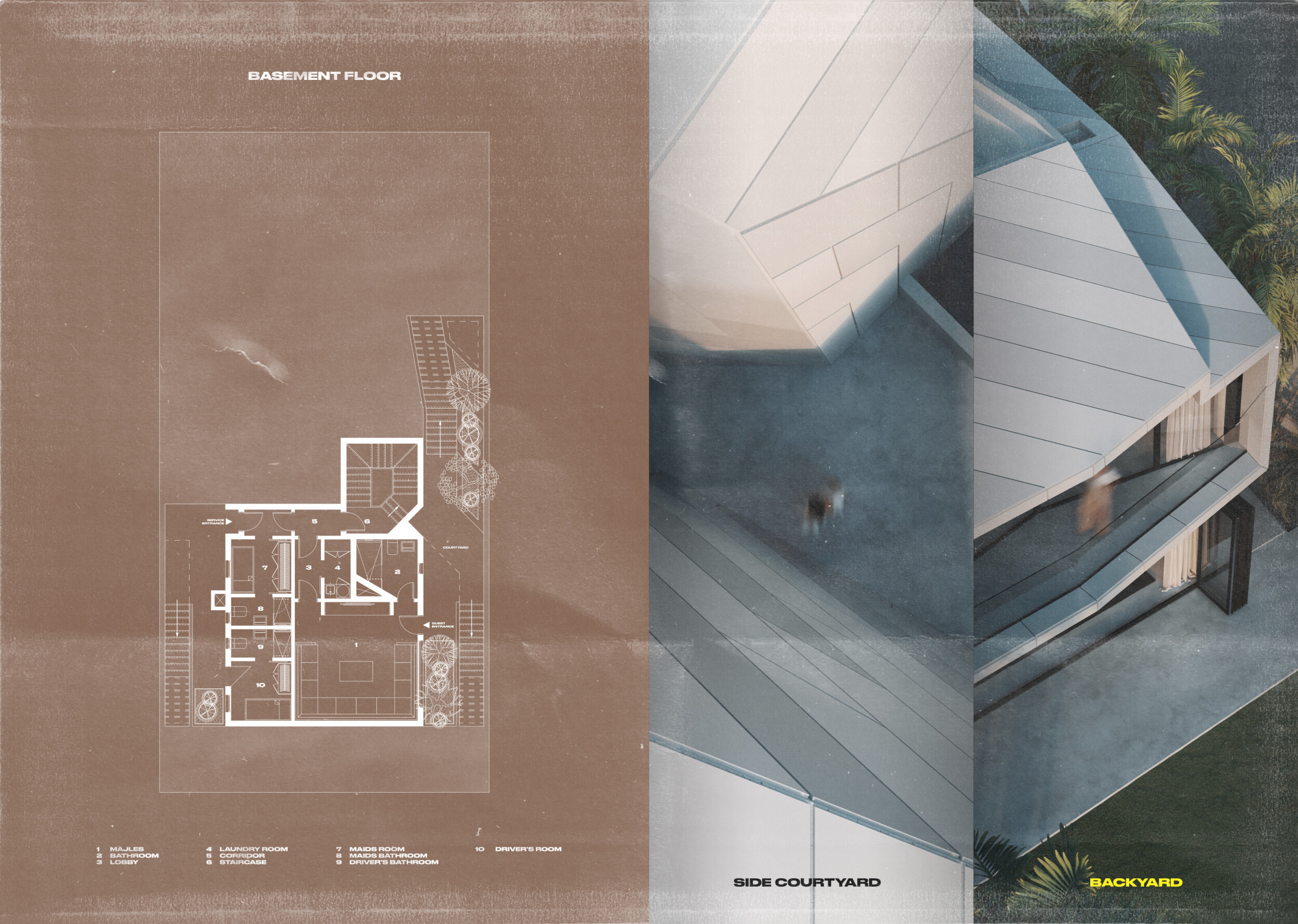 Architecture project // Monolithic Structure Featuring Geometric ...